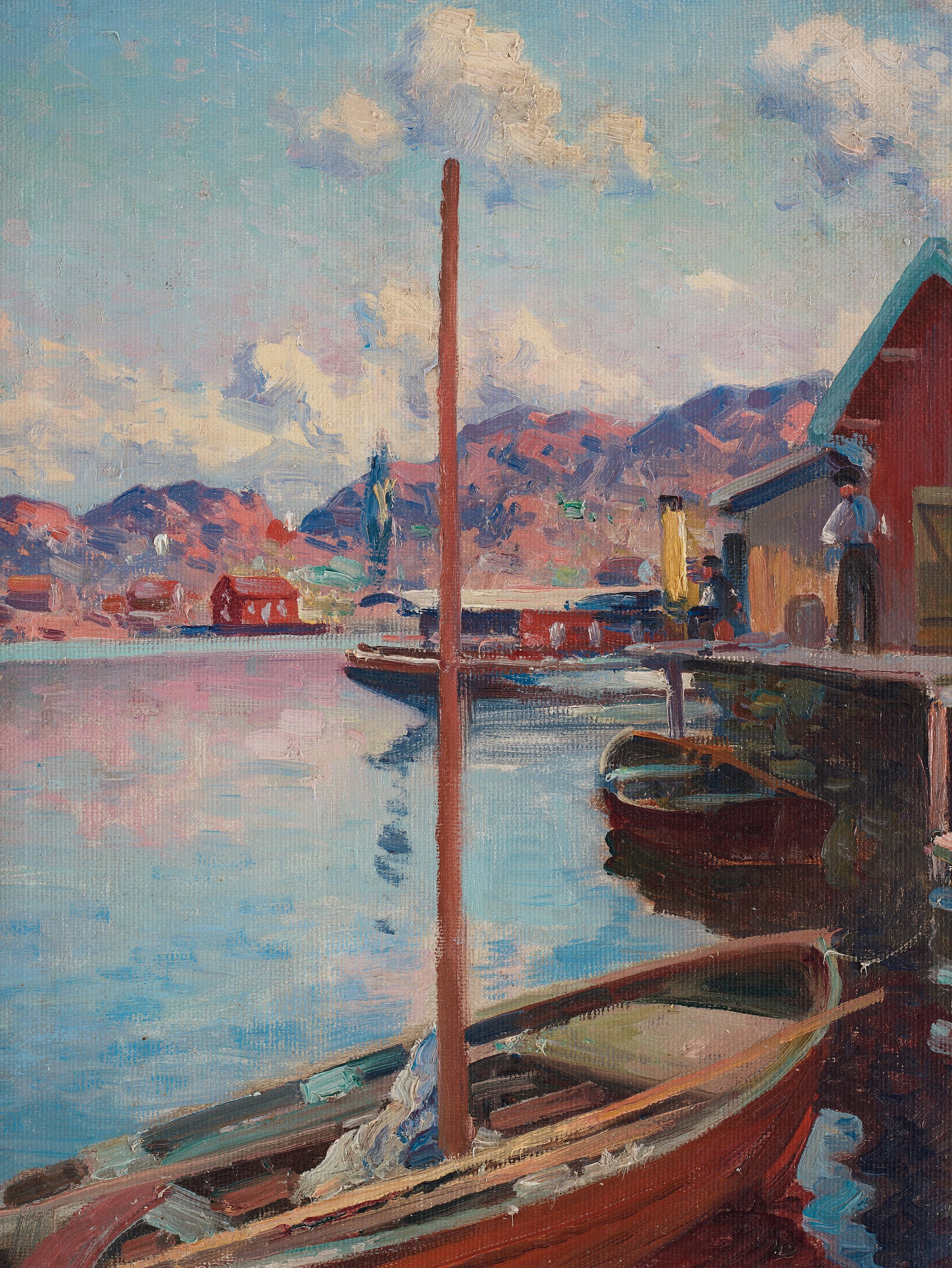 Johan Ericson, Fiskeläge i Bohuslän. - Bukowskis