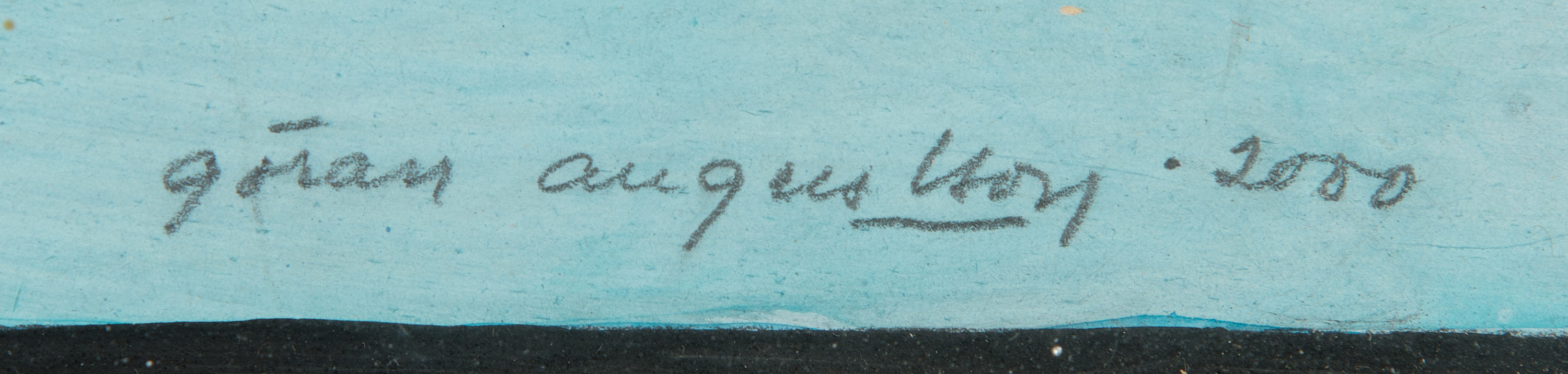 Göran Augustson, gouache, signed and dated, 2000. - Bukowskis