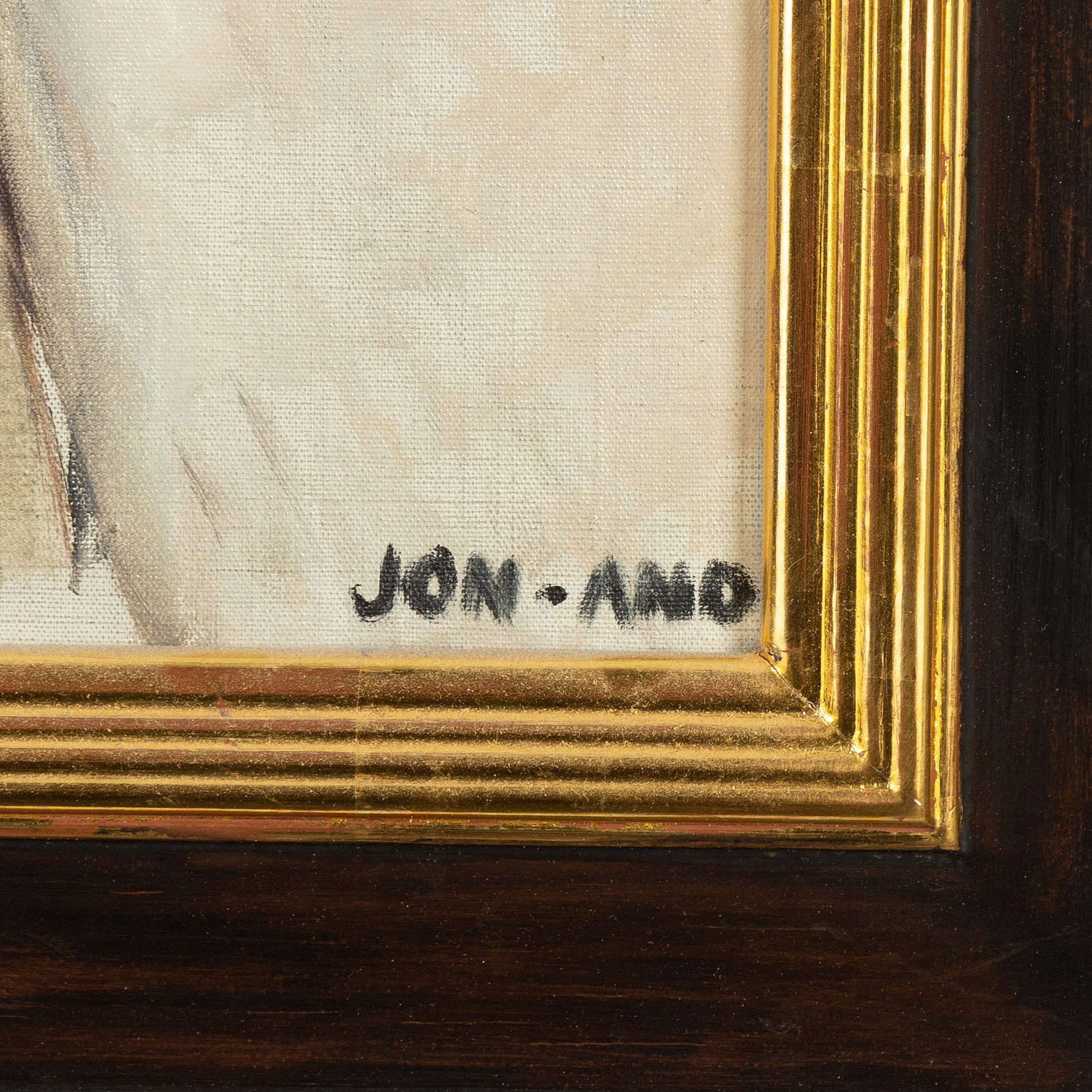 John Jon-And, olja på duk, signerad. - Bukowskis