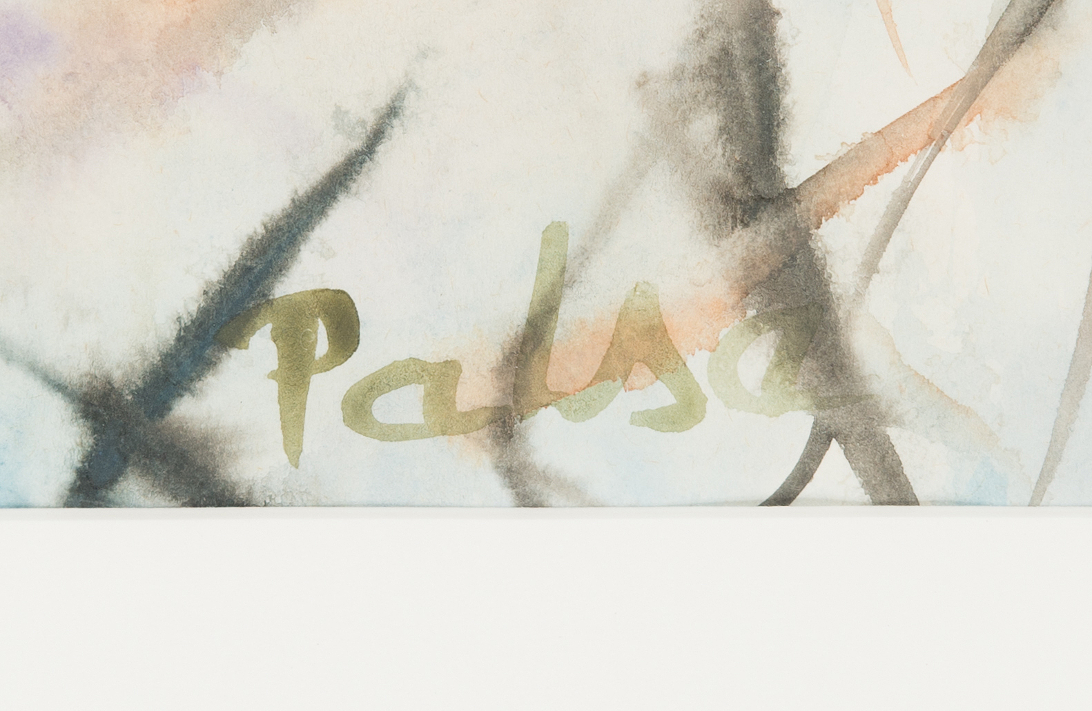 Kalervo Palsa, akvarell, signerad. - Bukowskis