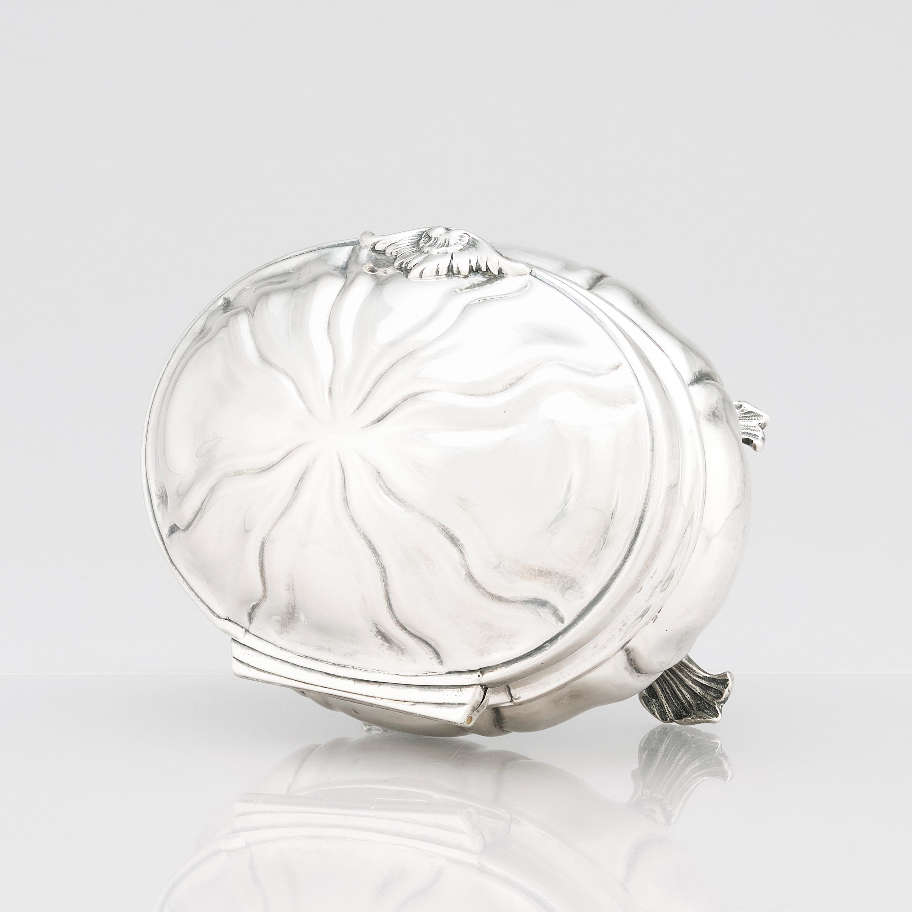 Wilhelm Christian Hillebrandt, sockerskrin, silver, Reval (verksam 1758 ...