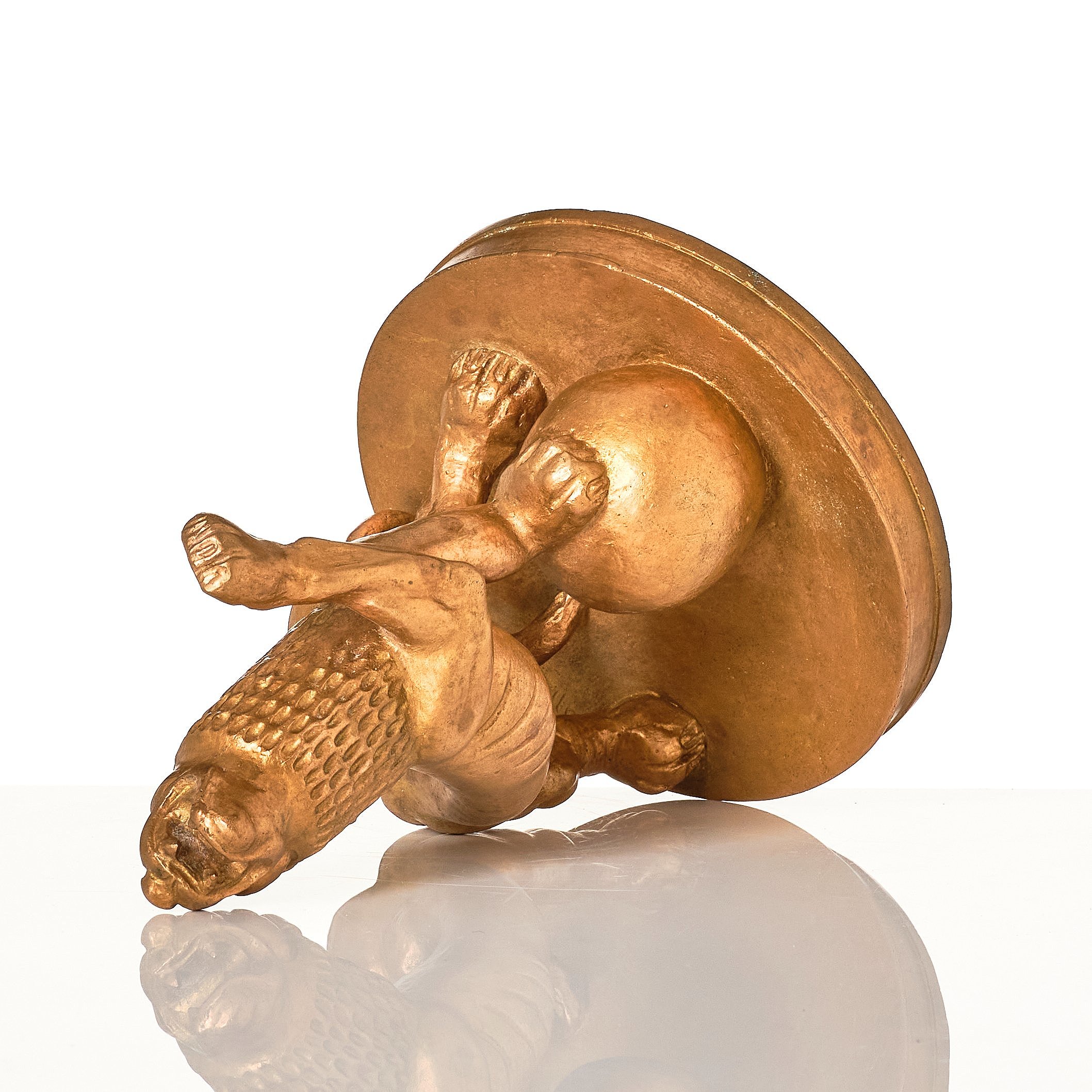 Carl Milles, "Heraldiskt lejon" (=Heraldic lion). - Bukowskis