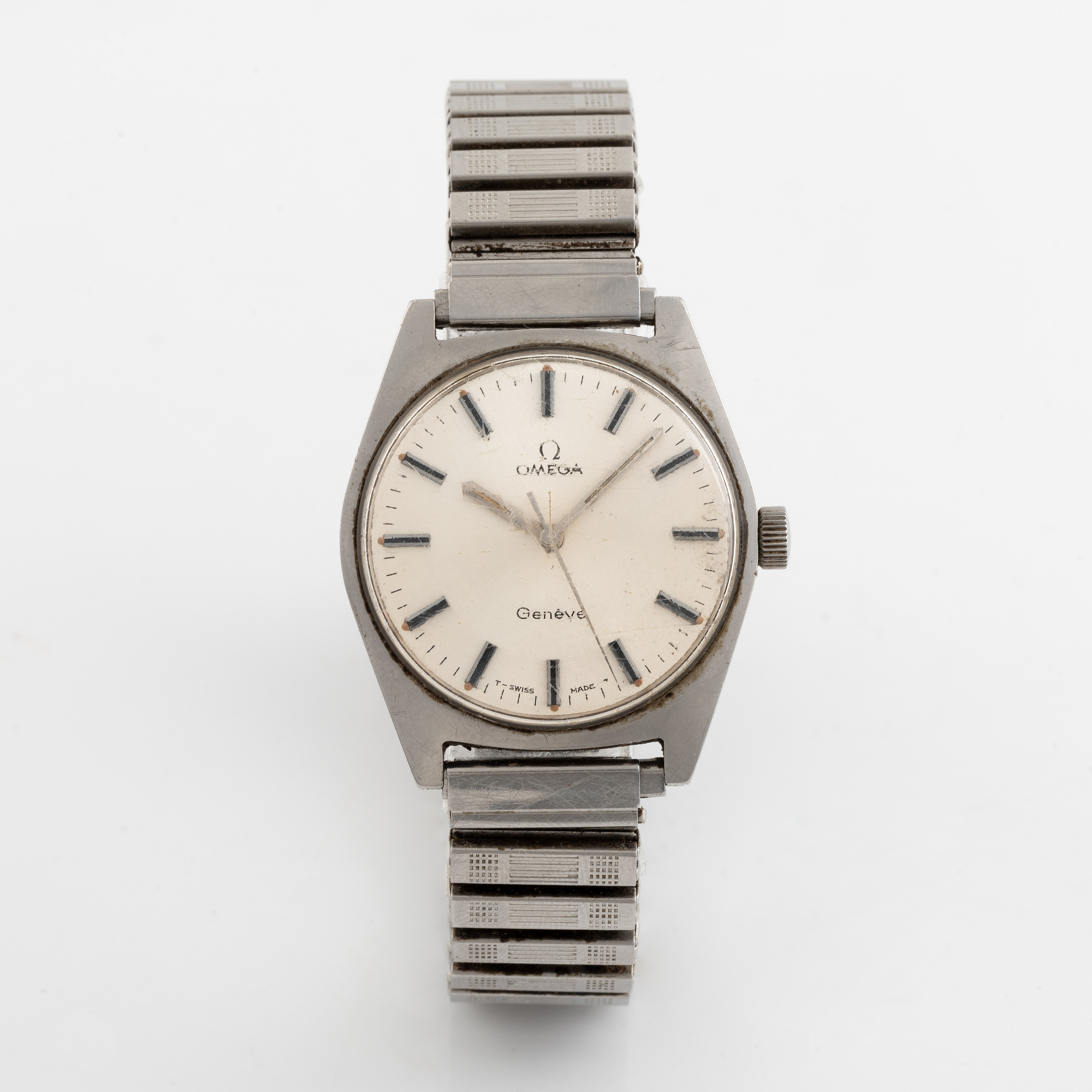 Omega, Genève, wristwatch, 34,5 mm. - Bukowskis