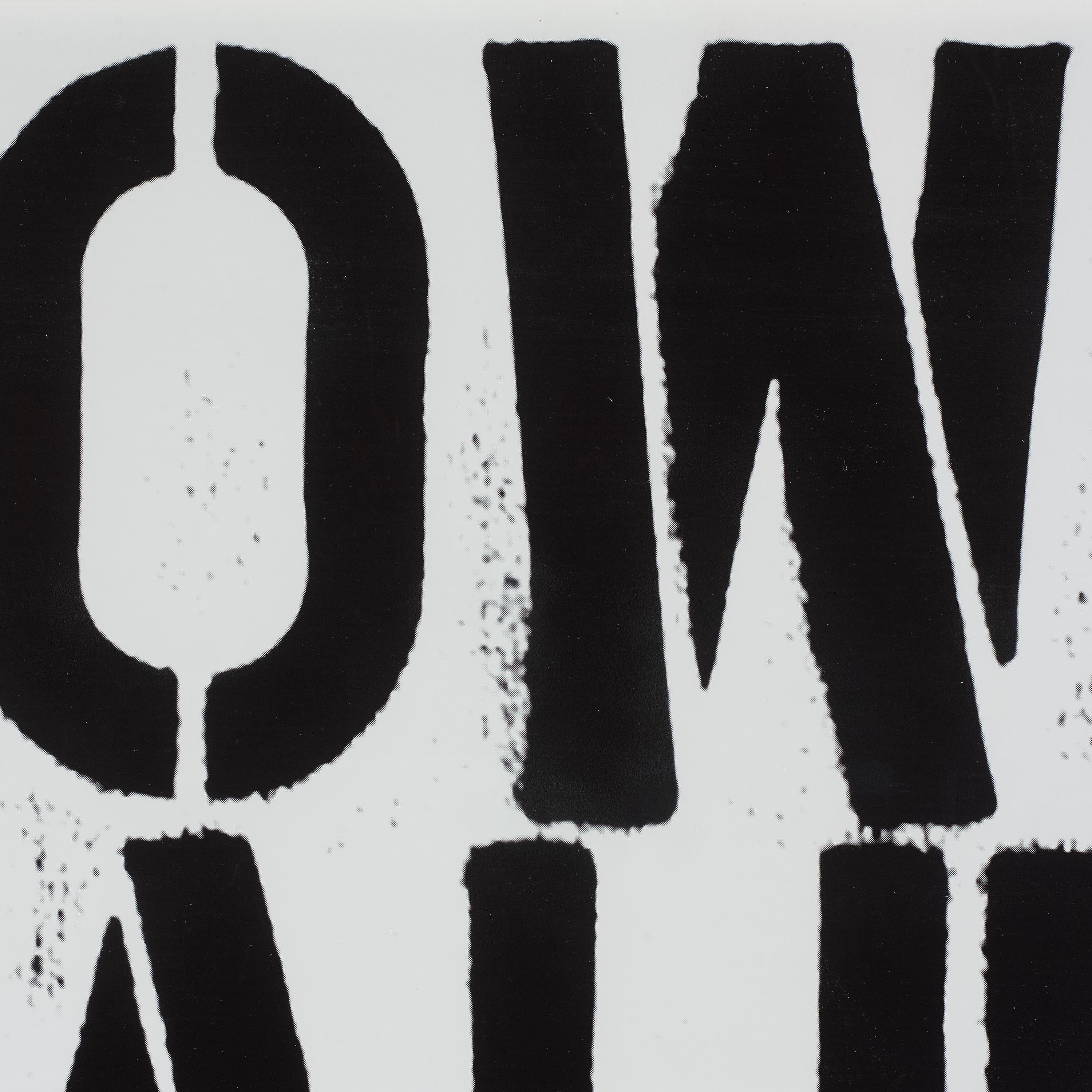 Christopher Wool and Felix Gonzalez-Torres, "Untitled", offsetlitografi ...