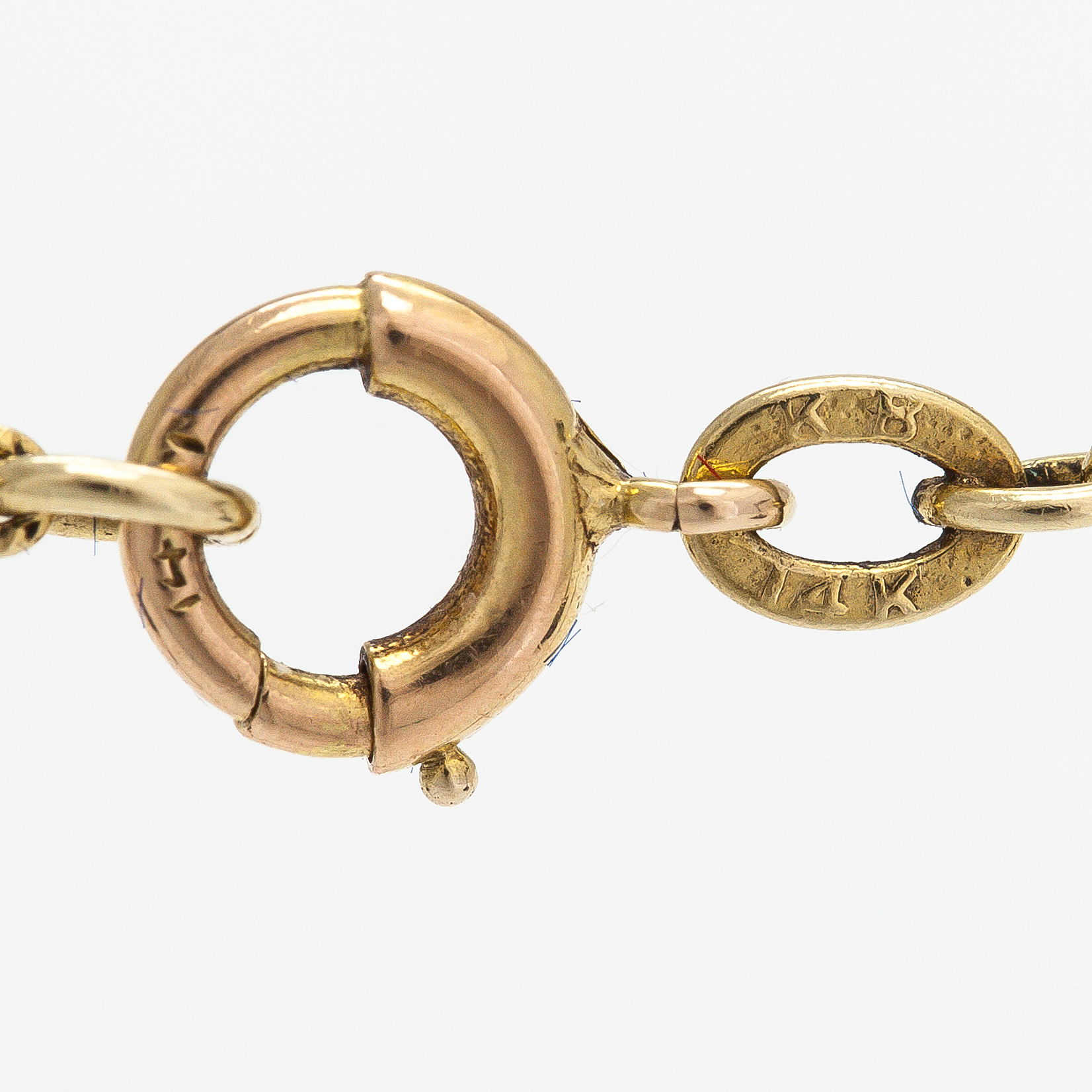 Halsband, 14k guld och ametister. - Bukowskis