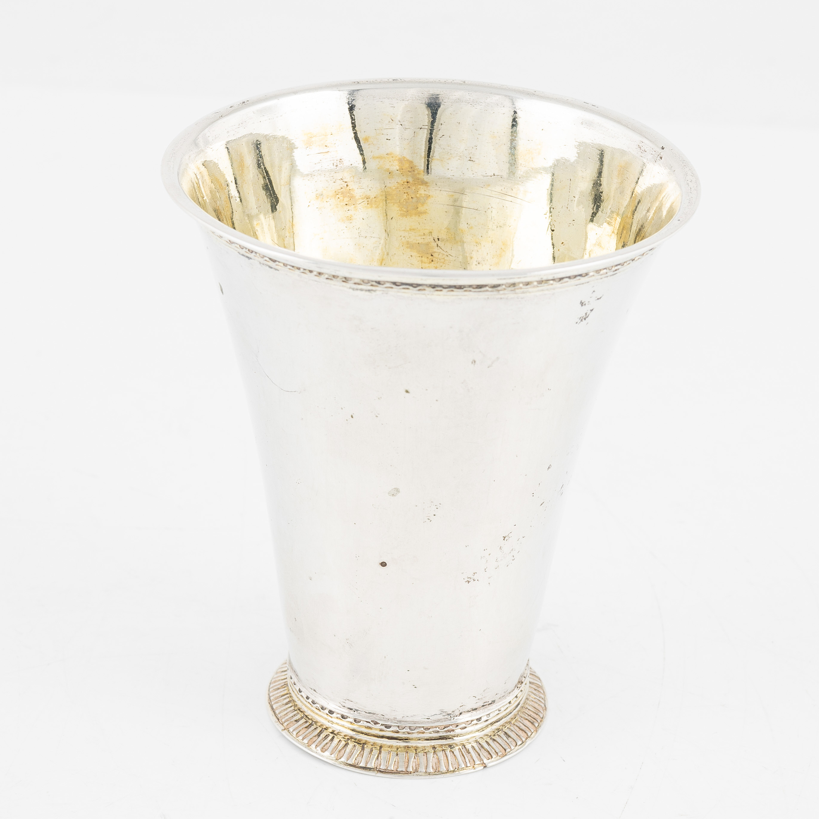 Peter Gadd, bägare, silver, Kristianstad 1753. - Bukowskis