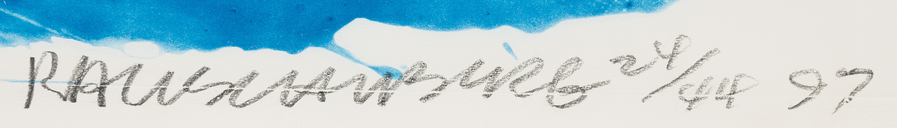 Robert Rauschenberg, photo engraving in colours, 1997, signed 24/44 ...