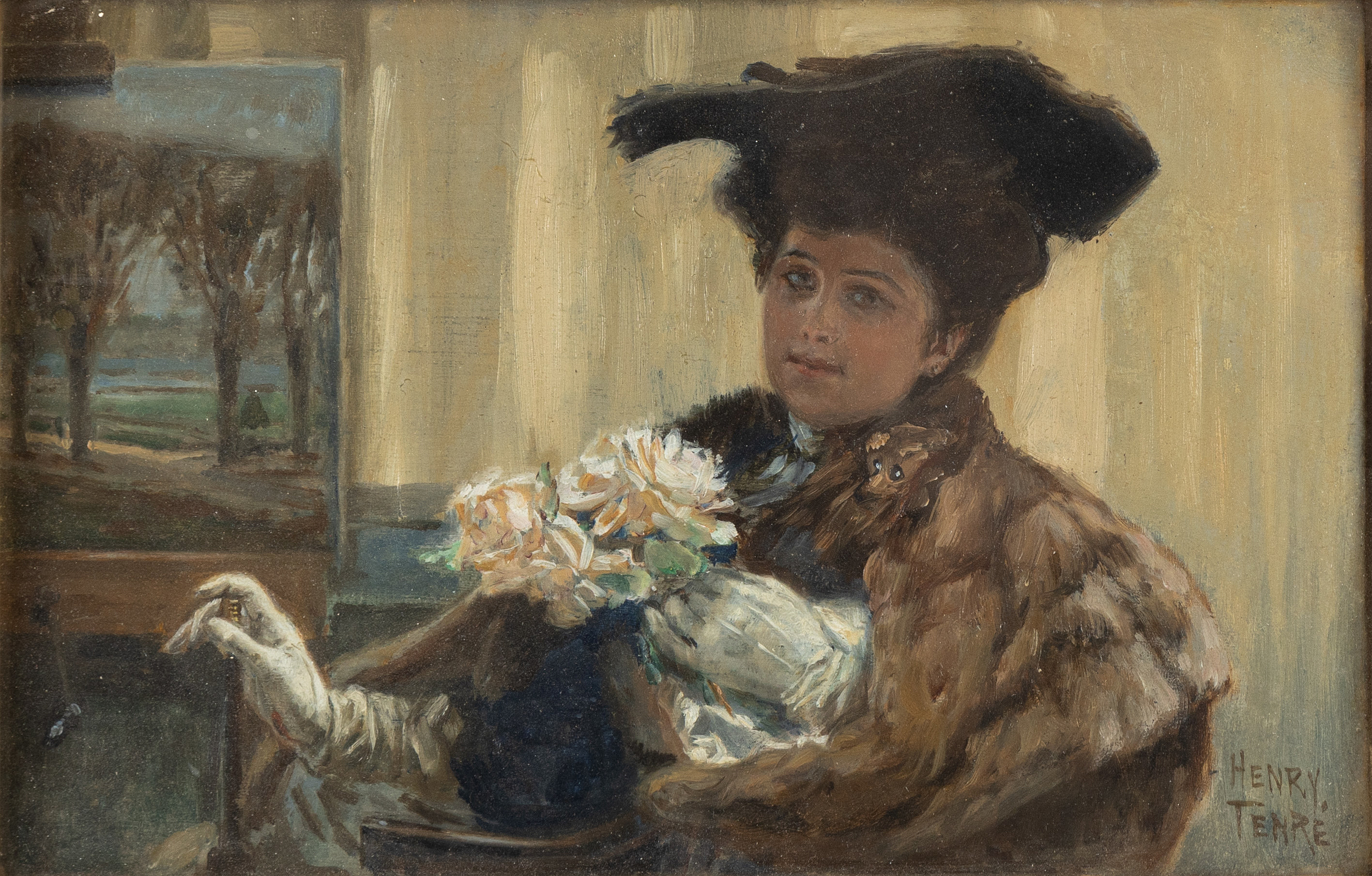 Henry Charles Tenré, In the studio. - Bukowskis