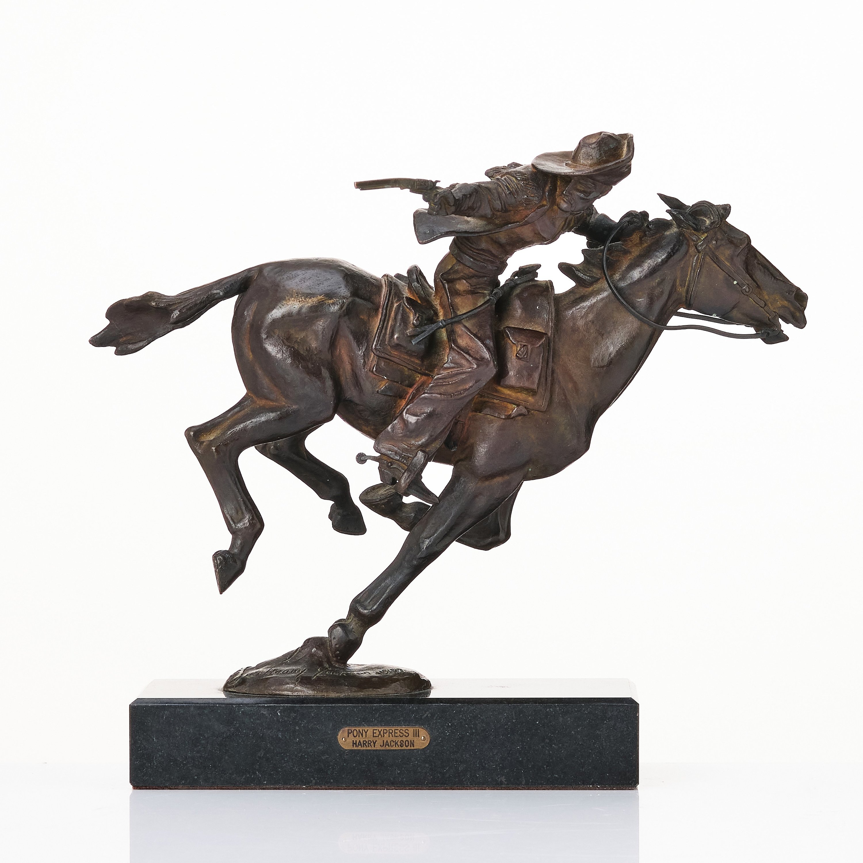 Harry Jackson Efter, "Pony Express III". - Bukowskis