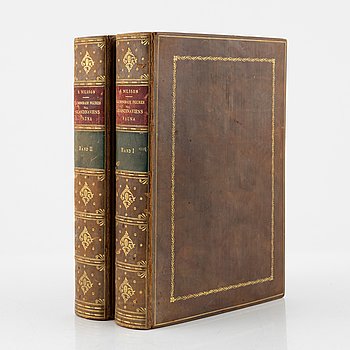 With 200 lithographed zoological plates, 1832-40, wrappers preserved (2 ...