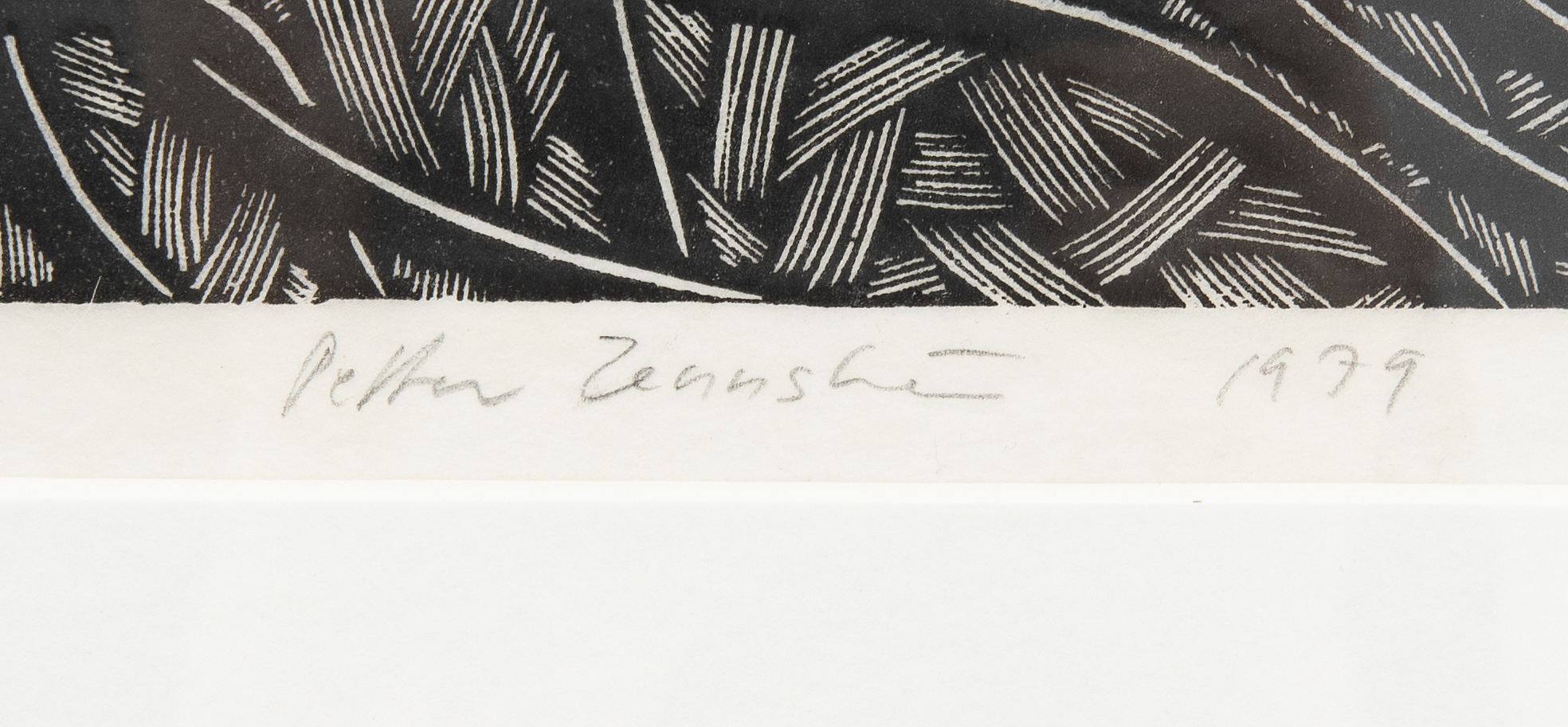 Petter Zennström, lithograph signed and dated 1979. - Bukowskis