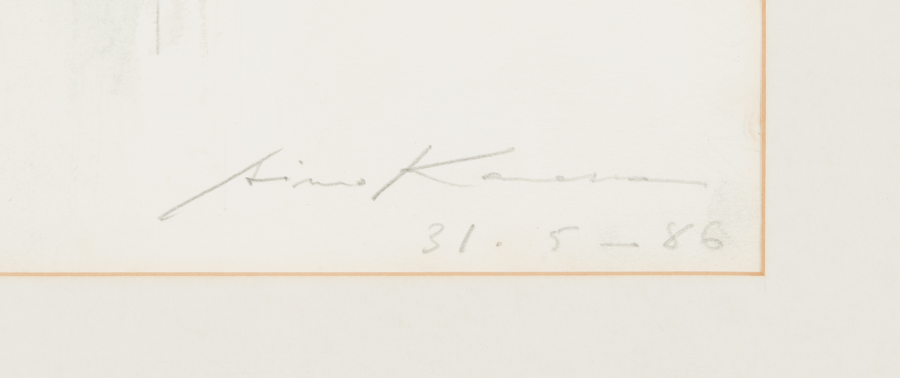 Aimo Kanerva, akvarelli, signeerattu ja päivätty -86. - Bukowskis