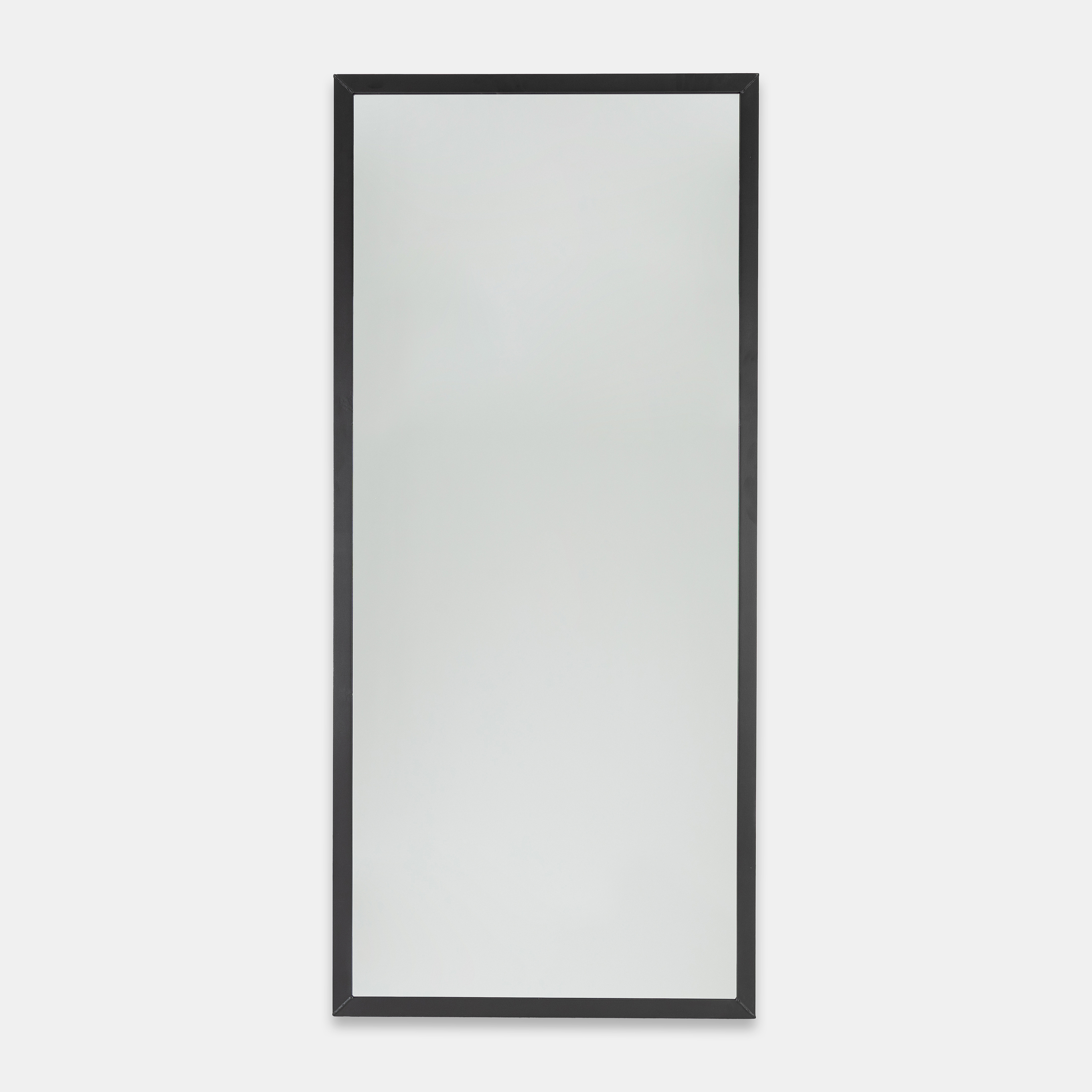 A 'Washington' mirror with steel frame from Muubs. - Bukowskis