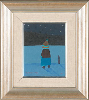 Pentti Koivikko, oil on board, signed and dated -92. - Bukowskis
