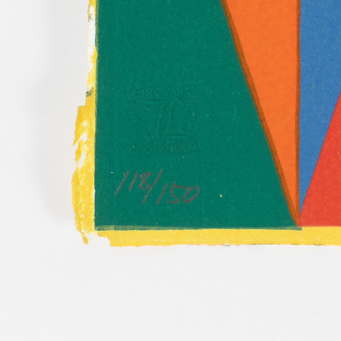 C Göran Karlsson, färgserigrafi, signerad 118/150. - Bukowskis