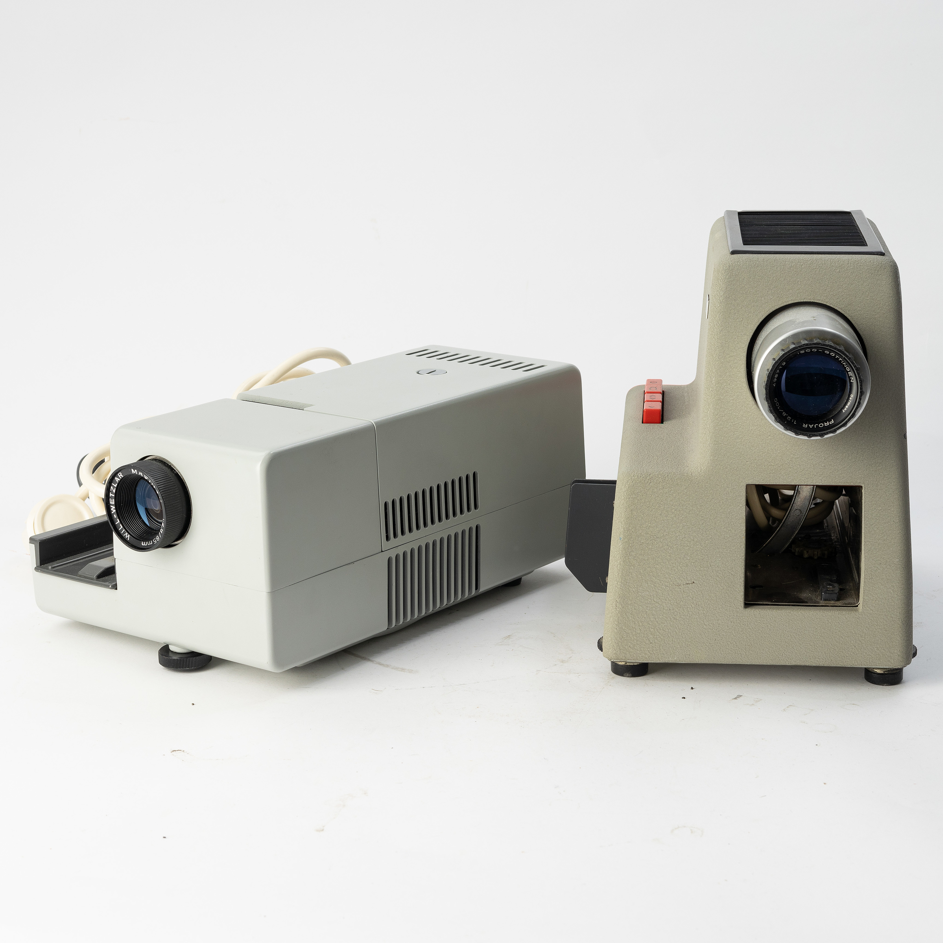 Dieter Rams, Robert Oberheim et al, 6 projectors and two flash lights ...