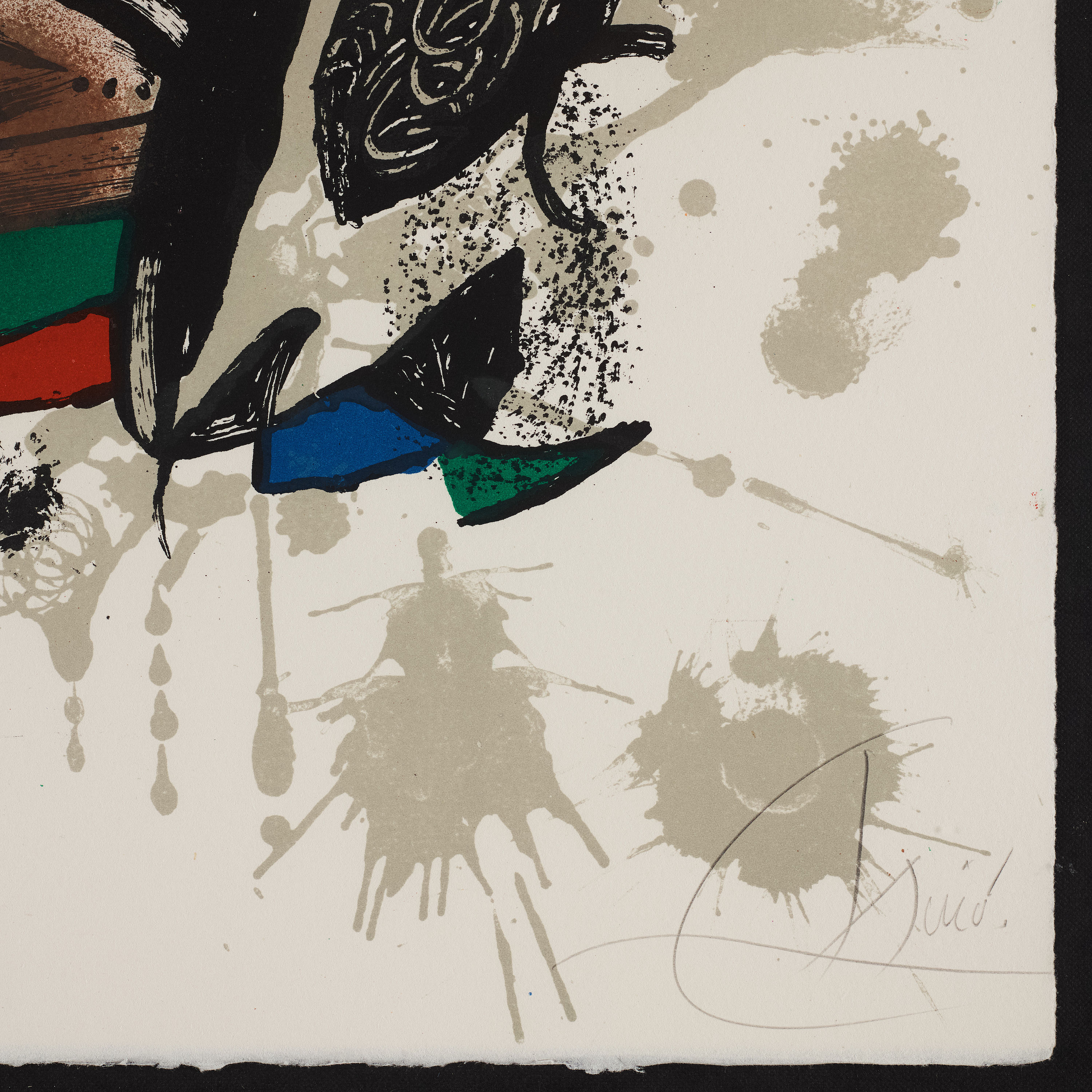 Joan Miró, lithographs in colours. Signed and numbered XIII/LXXX ...