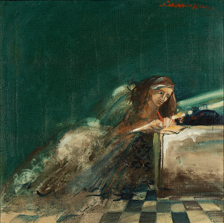 Bo Åke Adamsson, oil on canvas. - Bukowskis