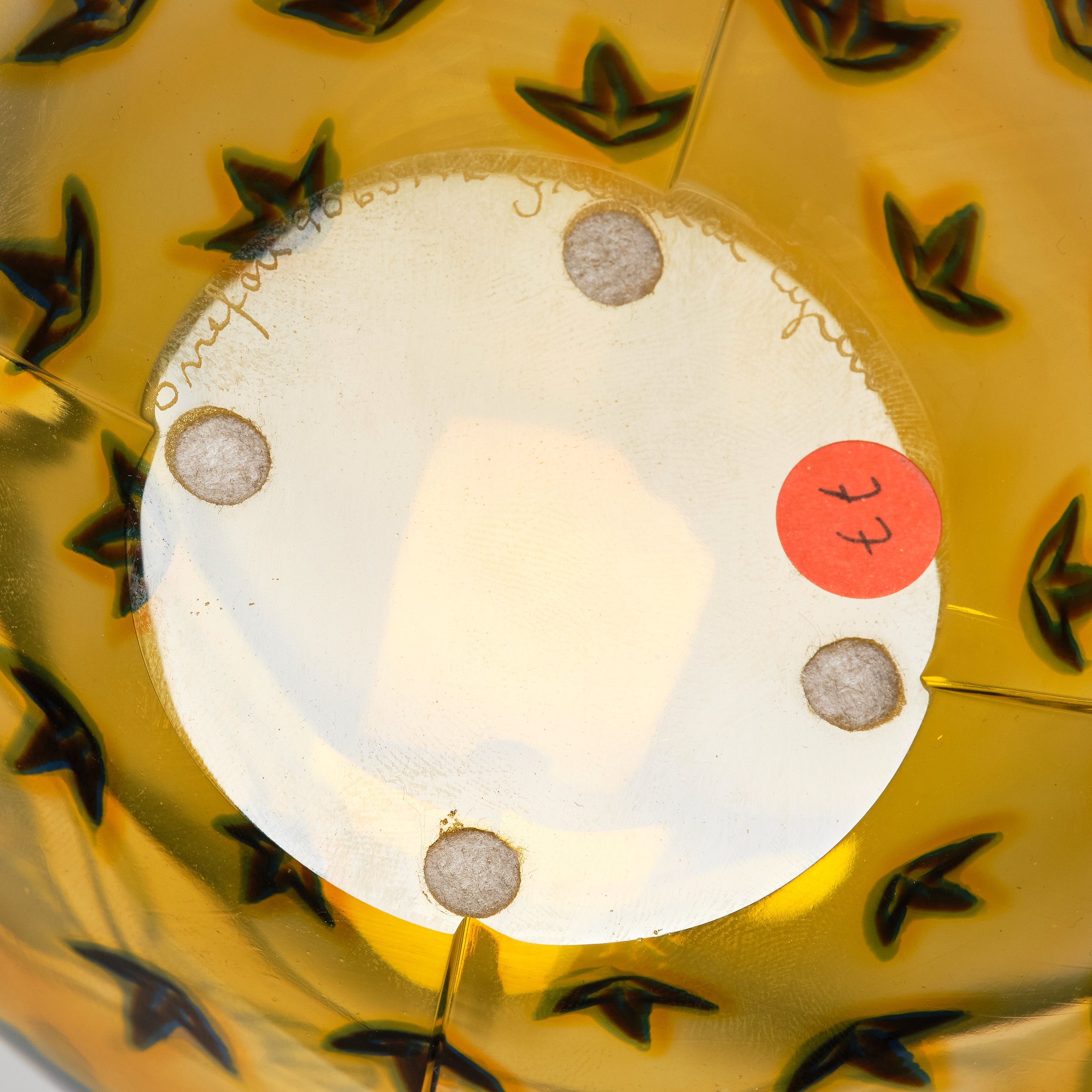 Gunnar Cyrén, a 'graal' glass bowl, Orrefors, Sweden. - Bukowskis