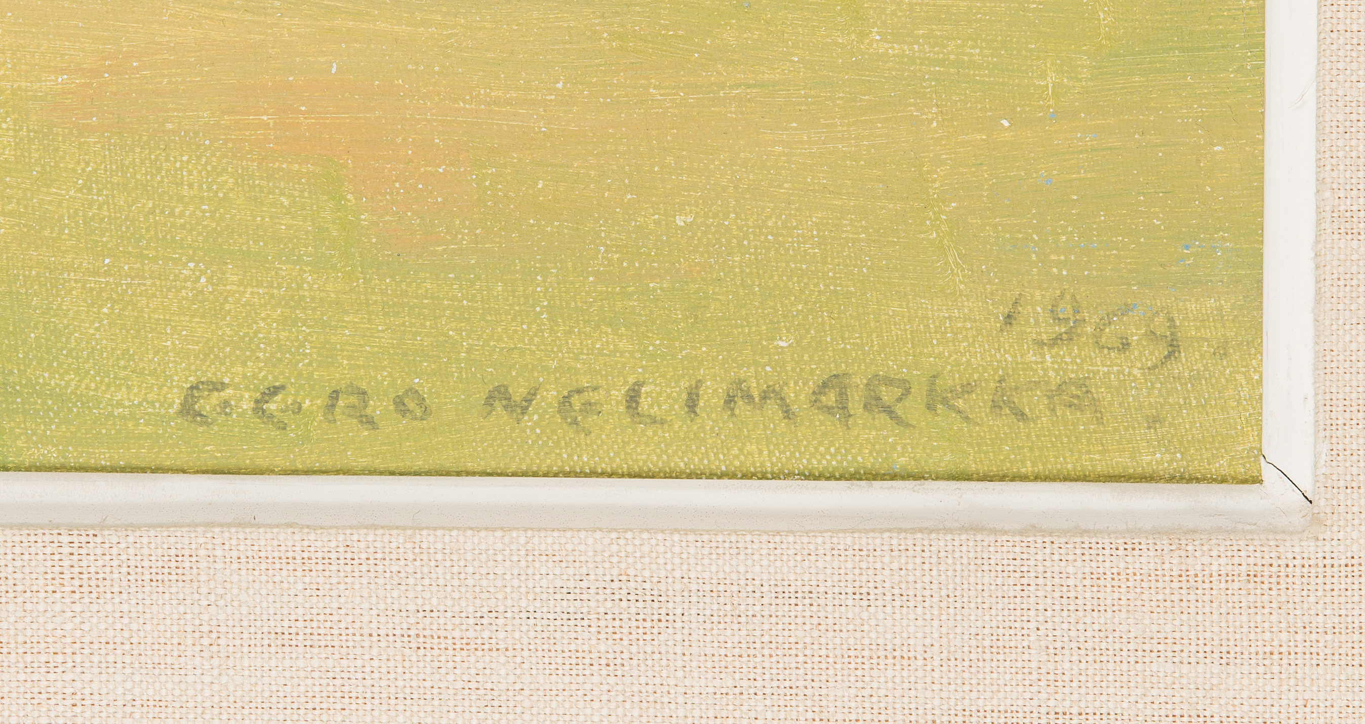 Eero Nelimarkka, oil on canvas, signed and dated 1969. - Bukowskis
