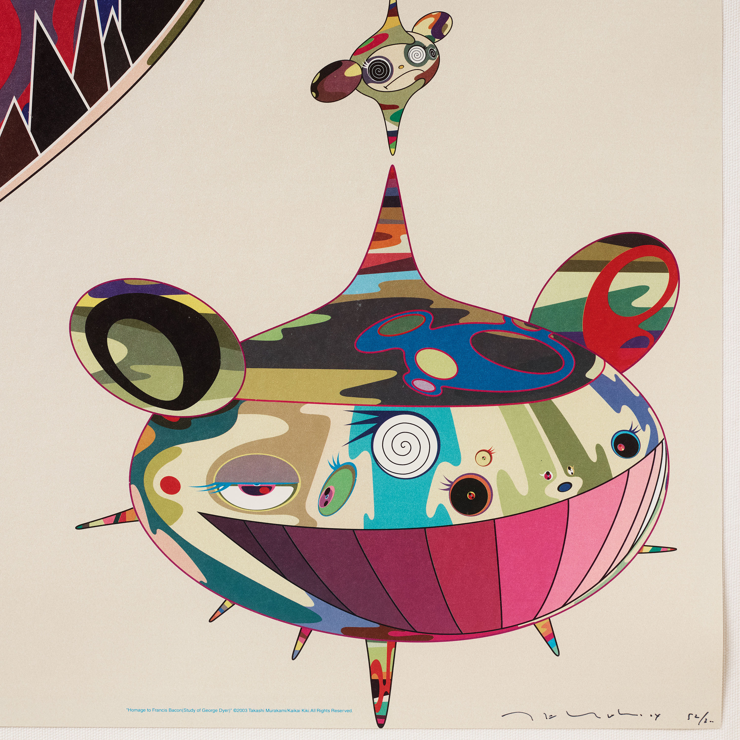 Takashi Murakami, "Homage to Francis Bacon (Study of George Dyer ...