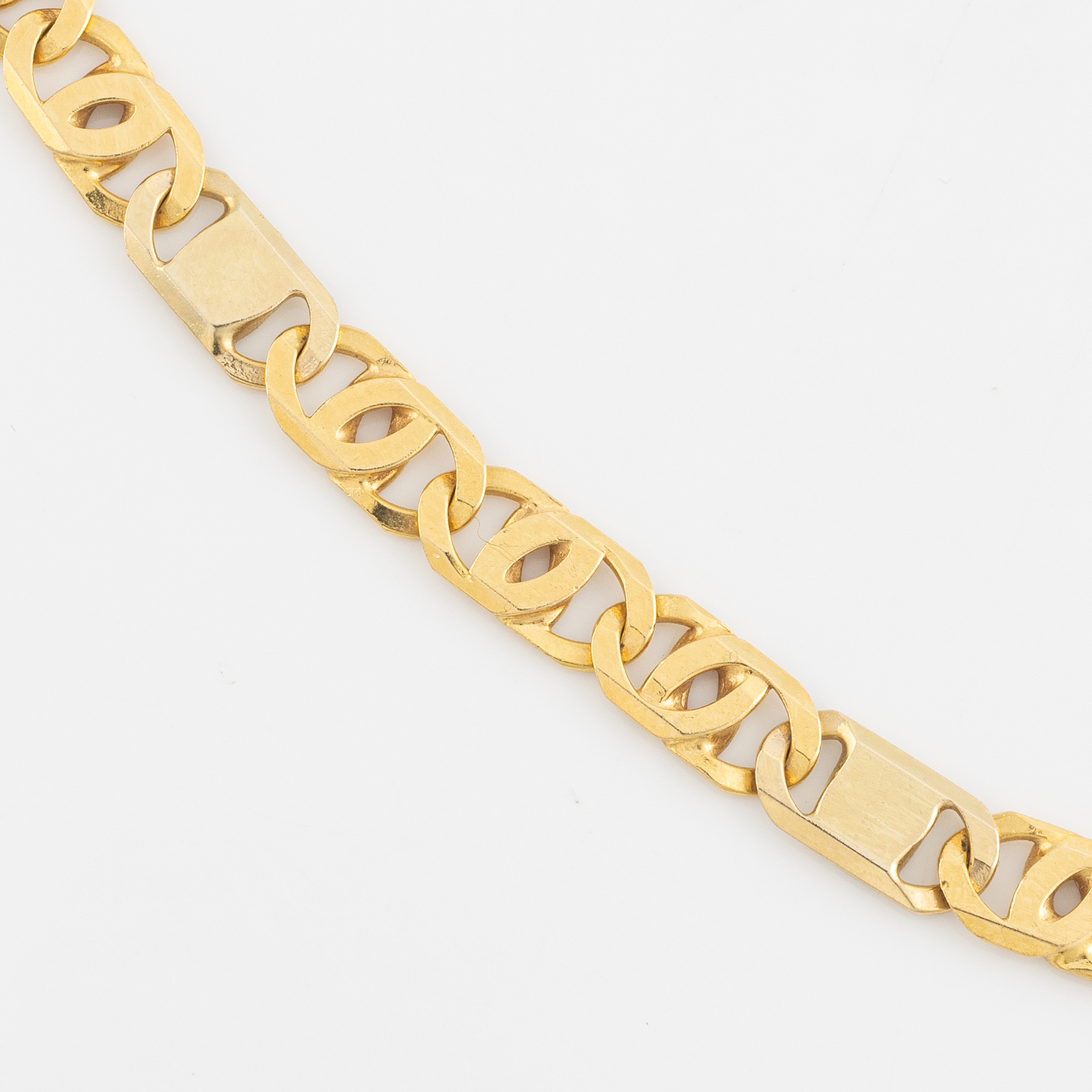 18K gold necklace. - Bukowskis