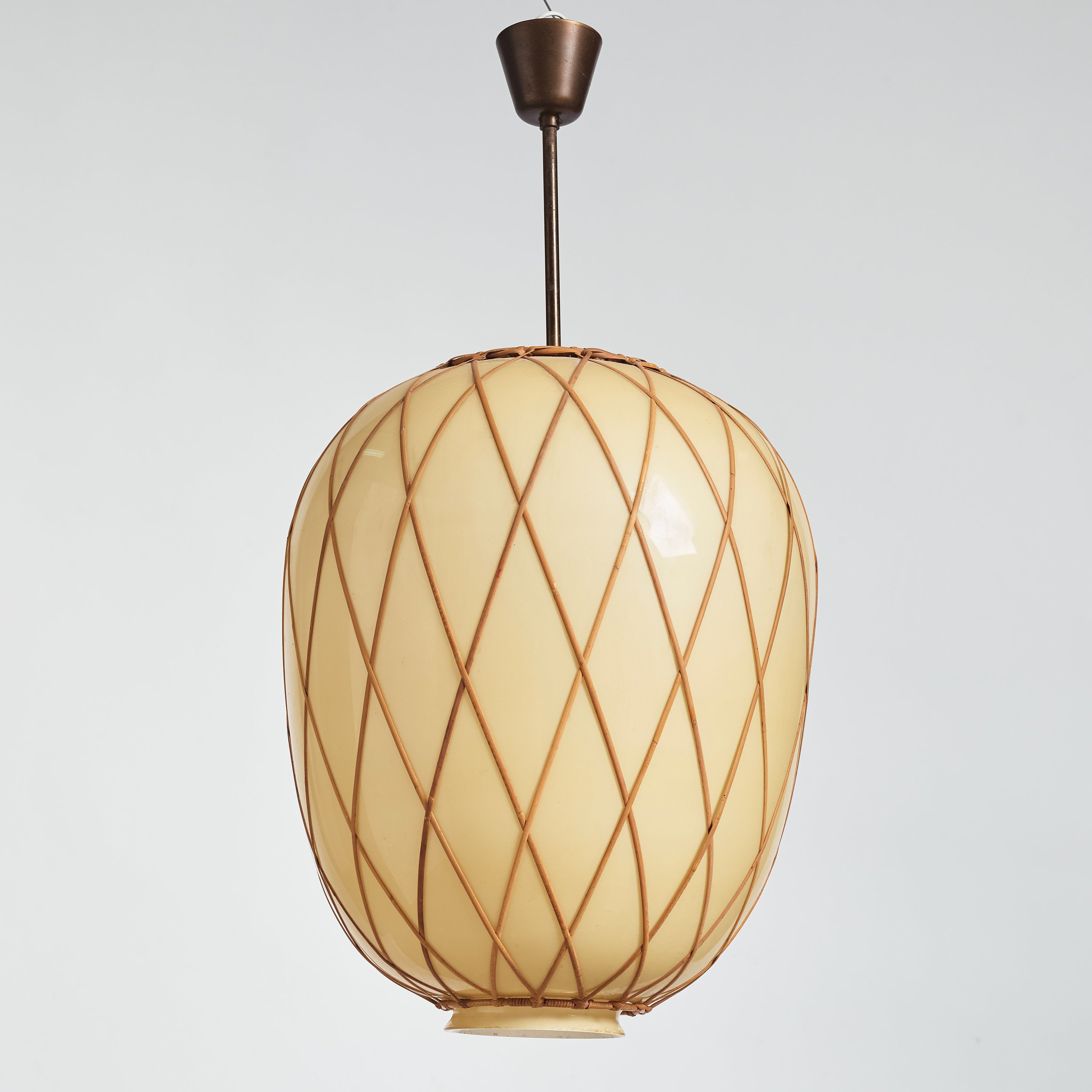 Harald Notini, taklampa, "modell 11555" Arvid Böhlmarks Lampfabrik ...