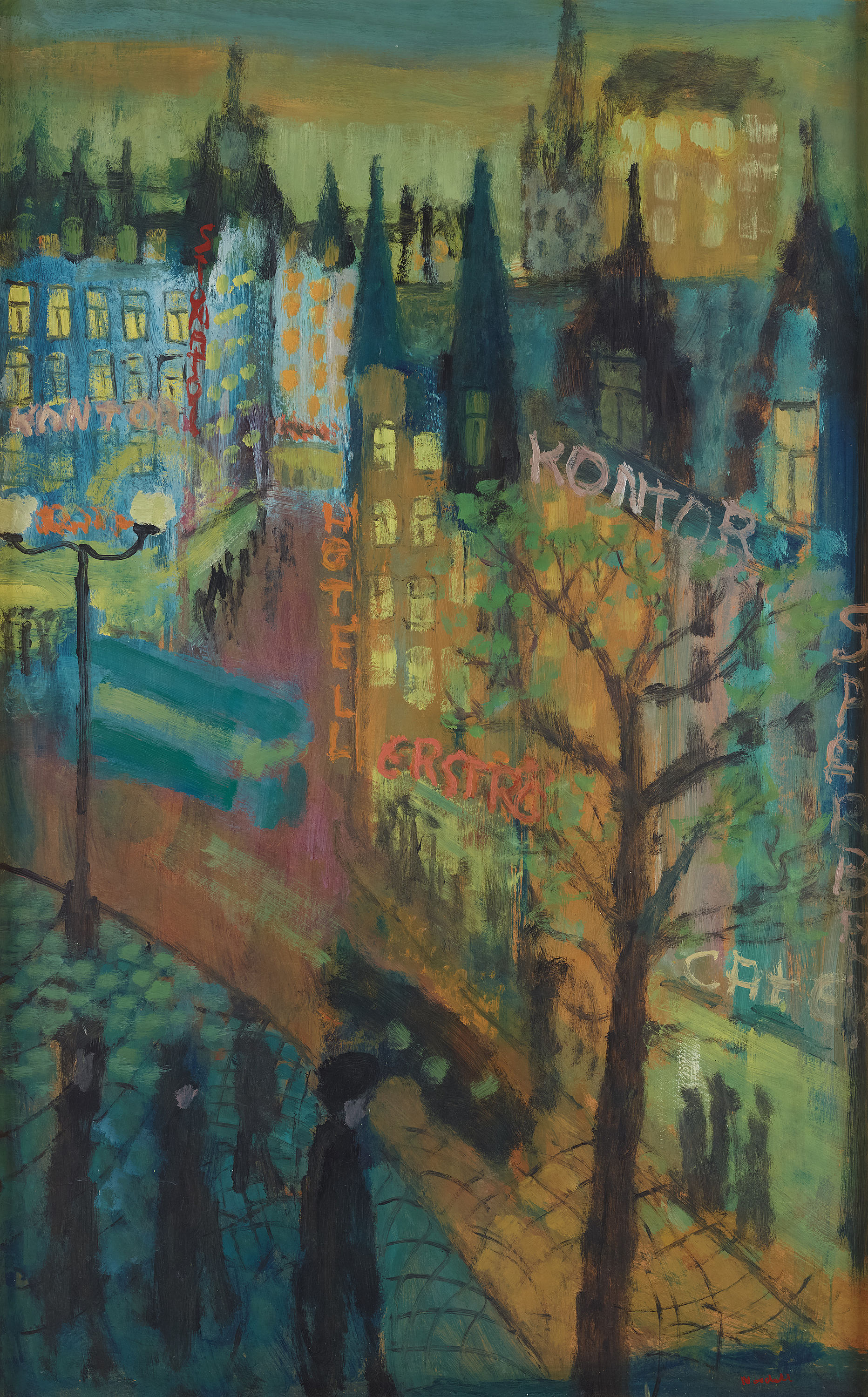 Eskil Nordell, Stadsbild, Stockholm. - Bukowskis