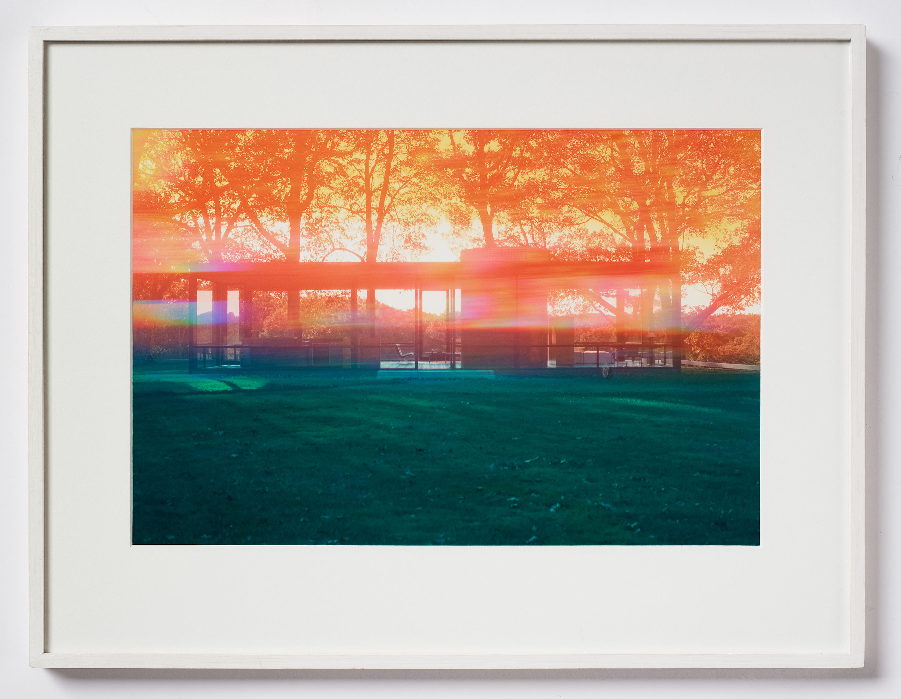 James Welling, ”Glass House 8167”. - Bukowskis