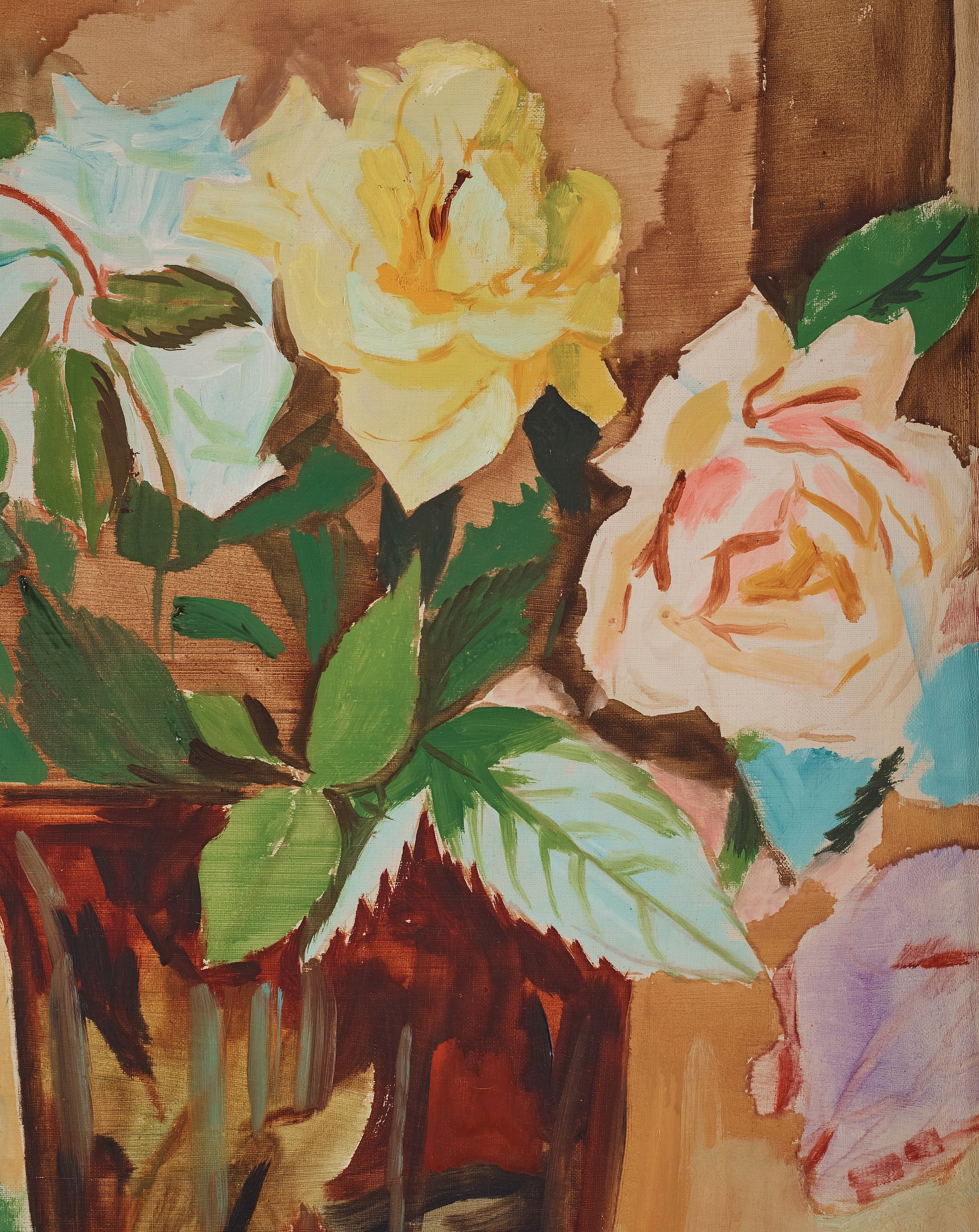 Isaac Grünewald, Still life with flowers. - Bukowskis