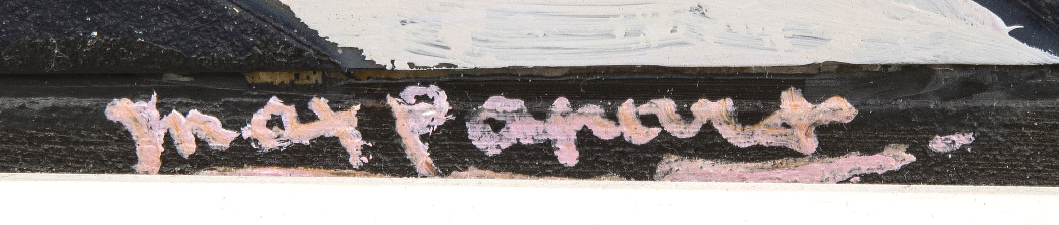 Max Papart, mixed media/collage signed. - Bukowskis