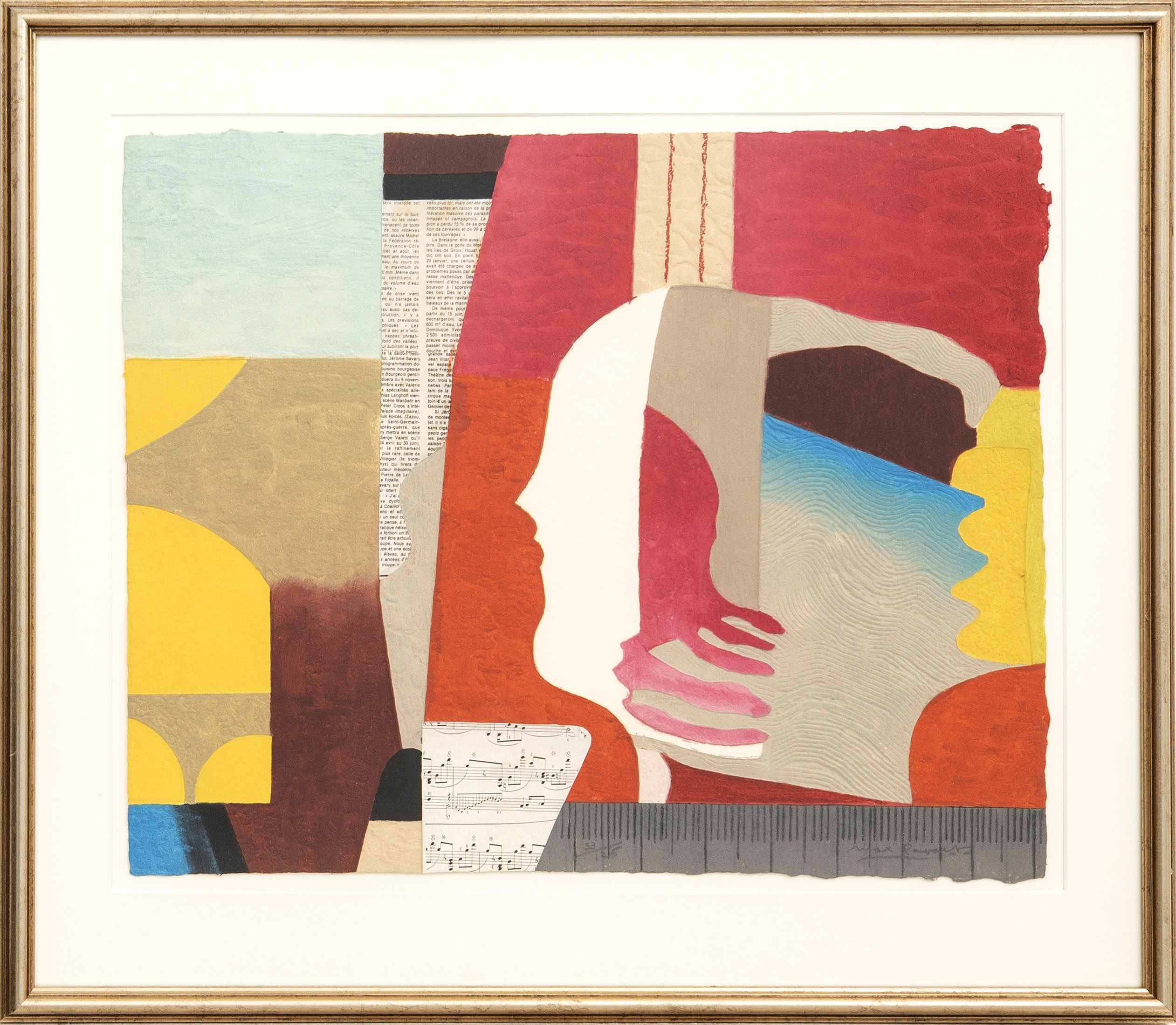 Max Papart, carborundum signerad och numrerad 33/125. - Bukowskis