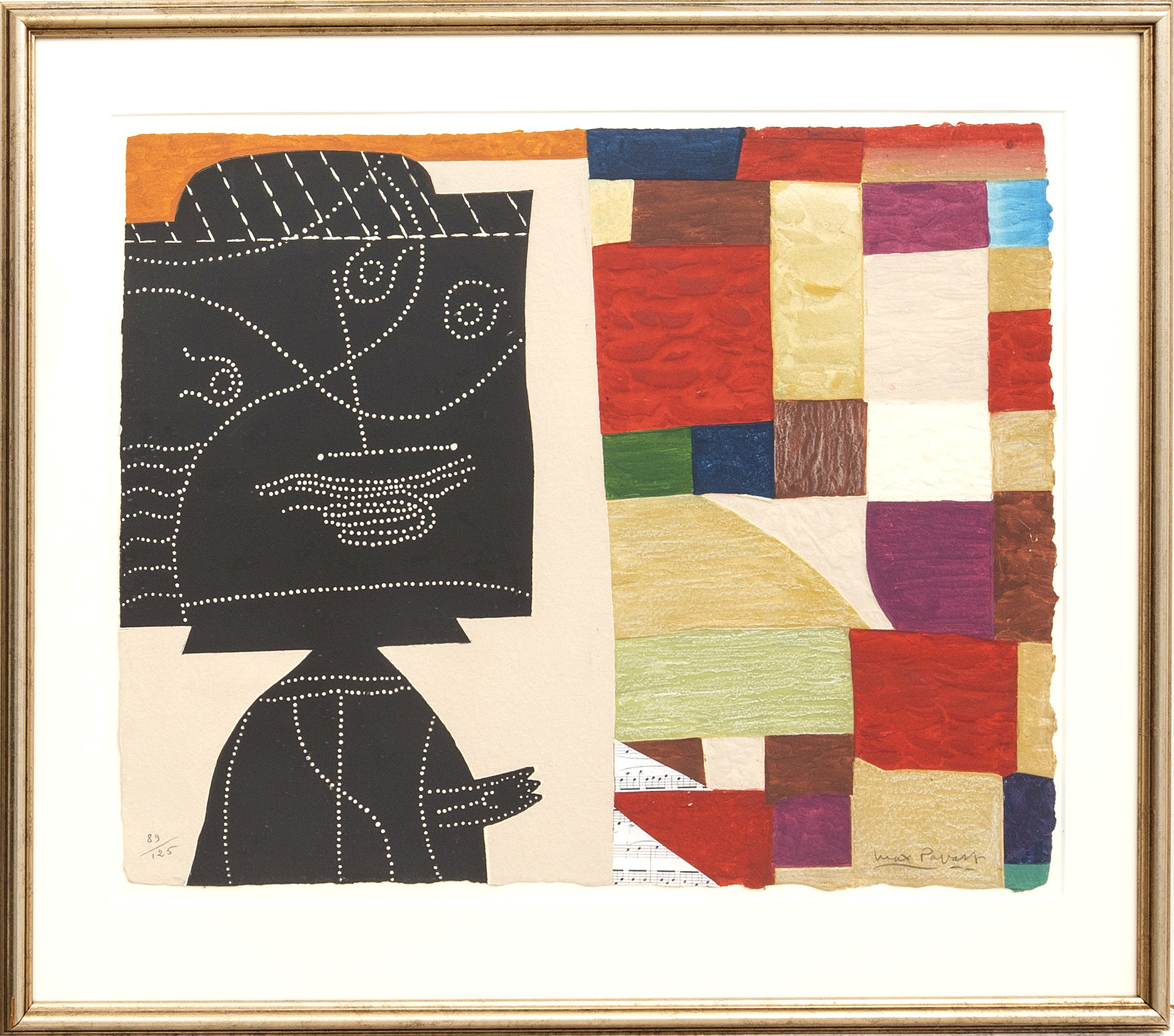 Max Papart, carborundum signed and numbered 89/125. - Bukowskis