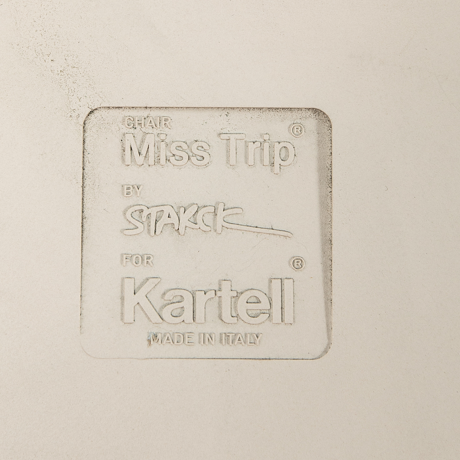 Philippe Starck, a set of six Miss trip chairs later part of the 20th ...