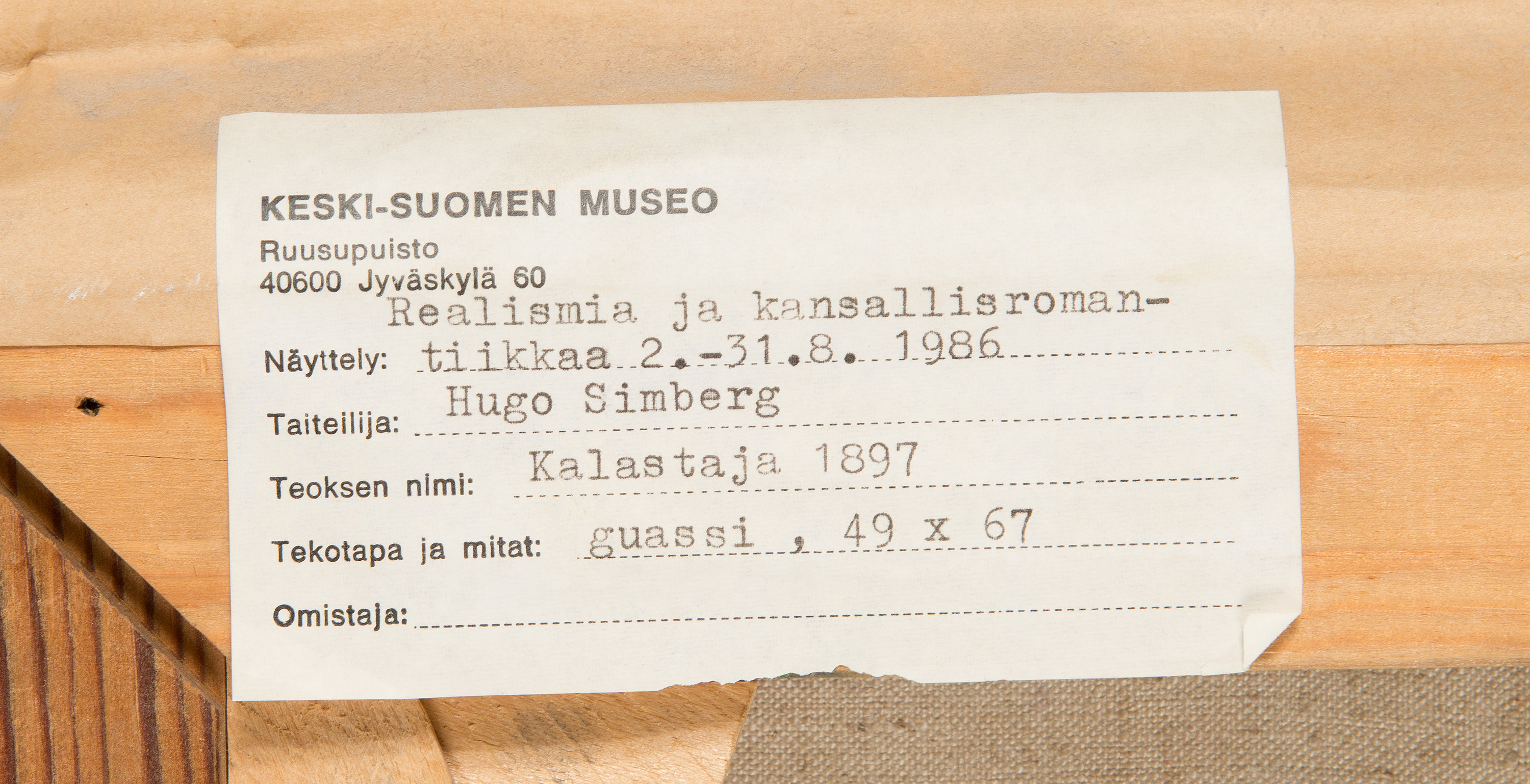 Hugo Simberg, The fisherman. - Bukowskis