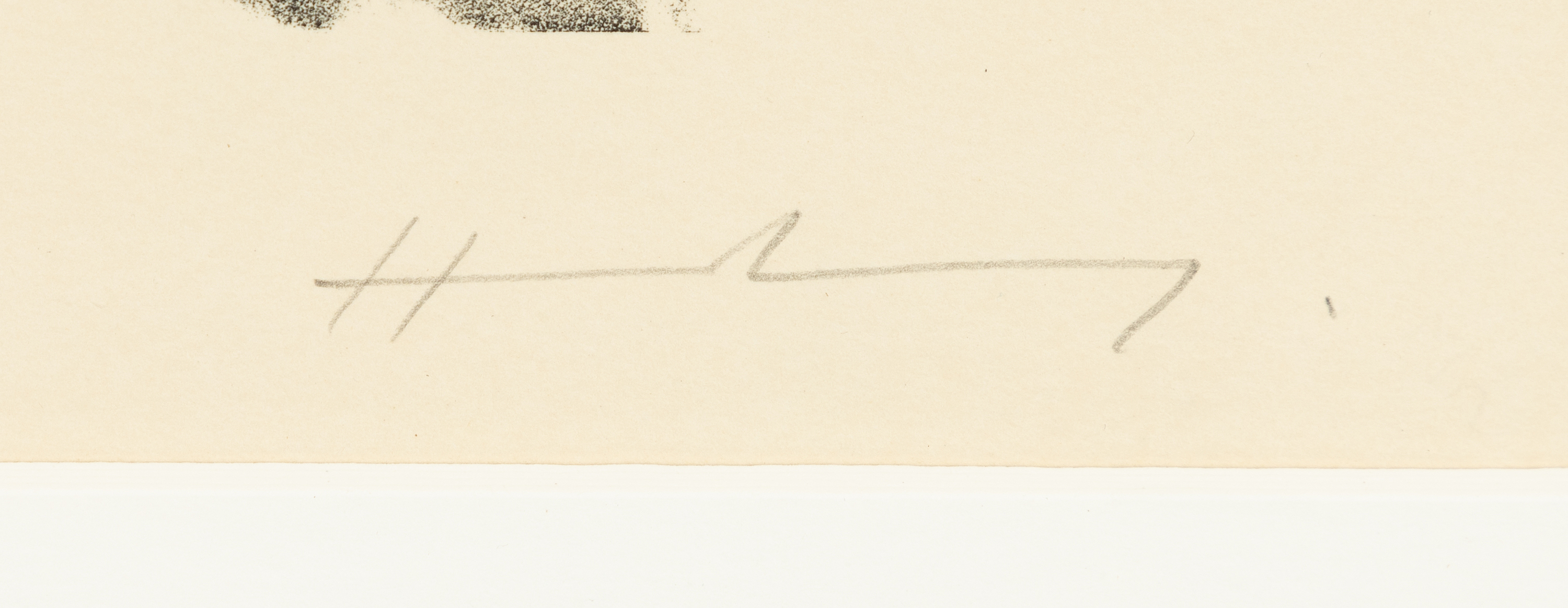 Hans Hartung. Litograph. Signed Hans Hartung. - Bukowskis