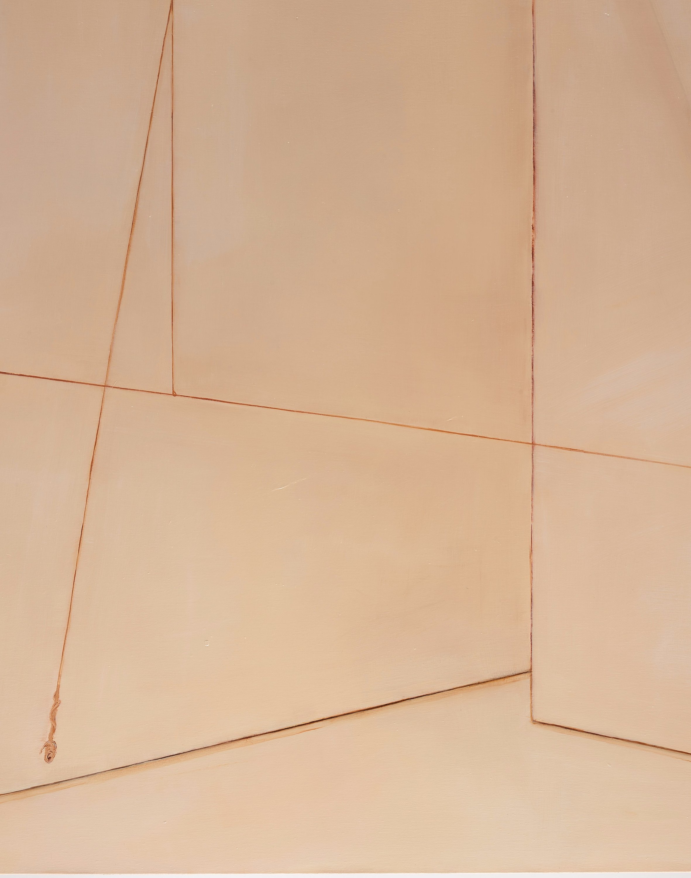 Nina Roos, 'A thin white line cuts the space'. - Bukowskis