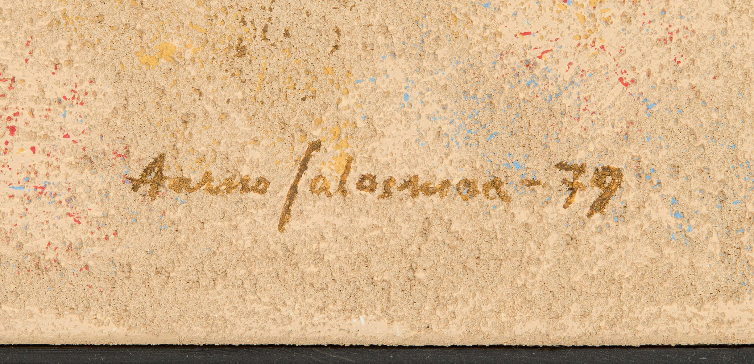 Aarno Salosmaa, oil on canvas, signed and dated -79. - Bukowskis