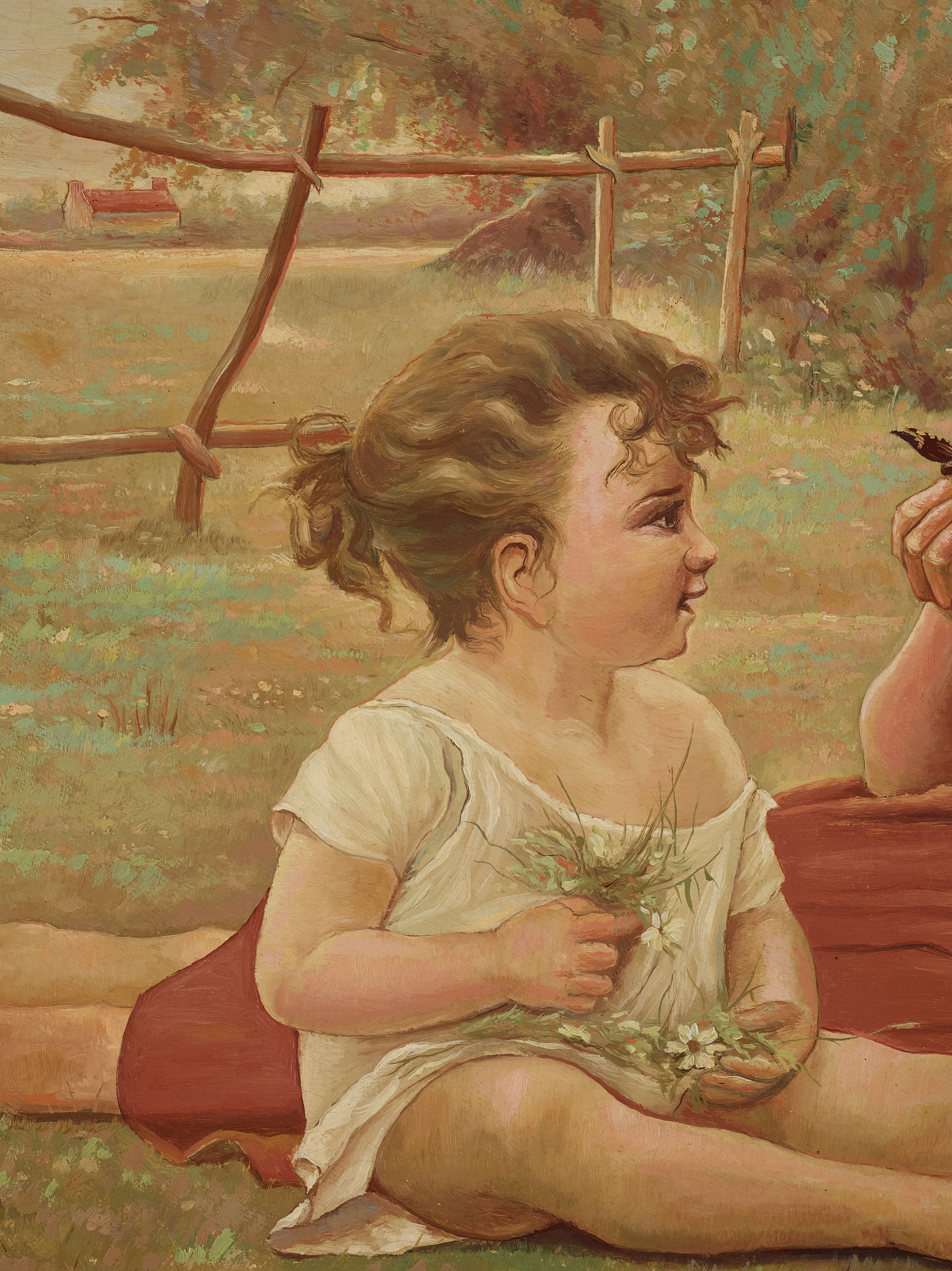 Ludvig Frid, Attributed to, the Butterfly. - Bukowskis