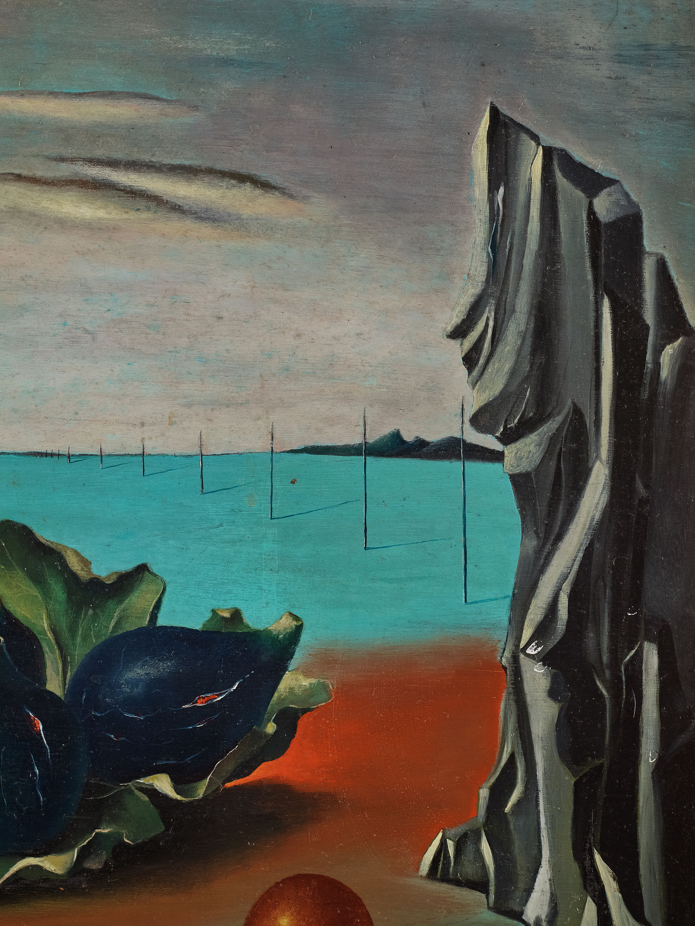 Georges Spiro, Surrealistic composition with figs. - Bukowskis