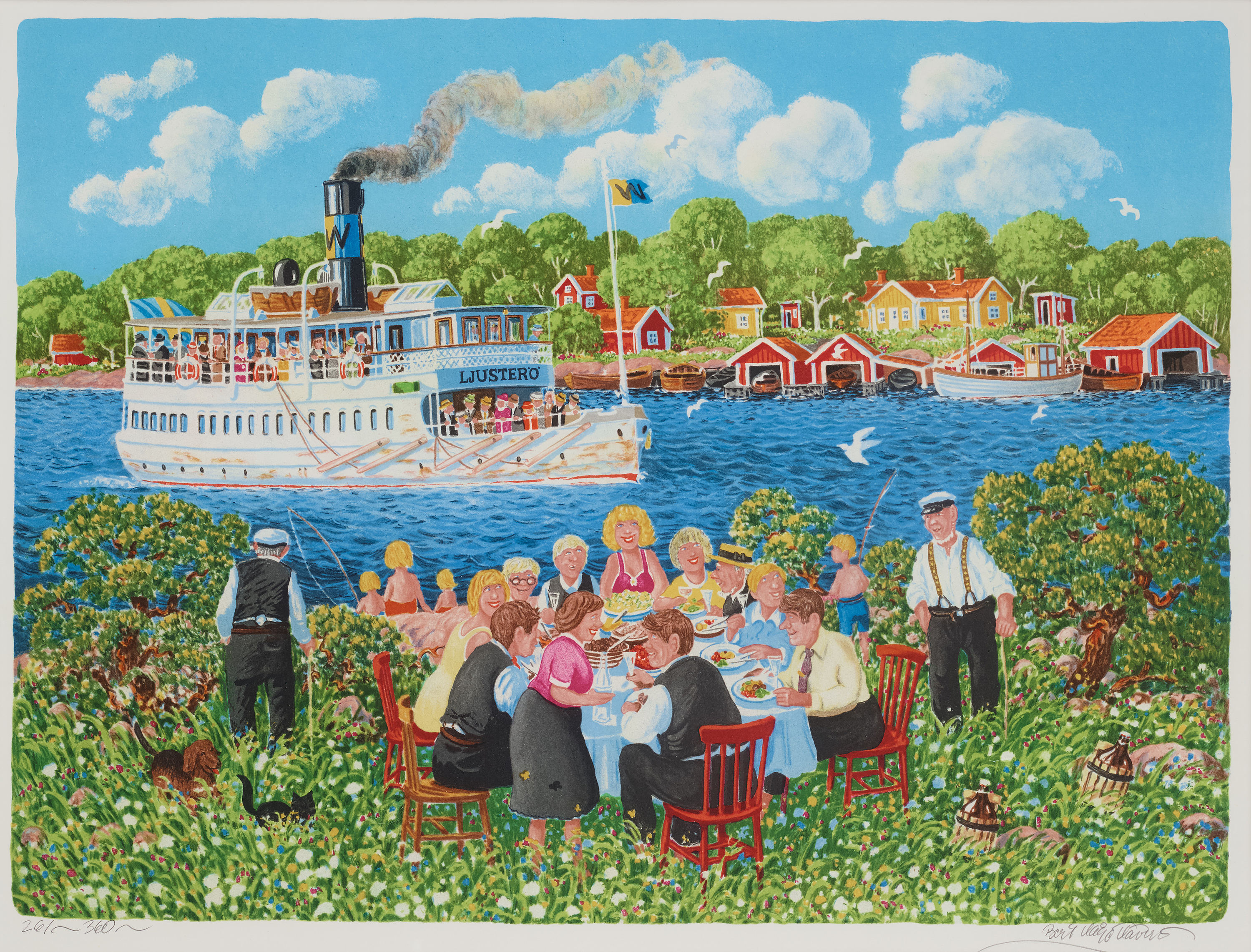 Bert Håge Häverö, Midsummer. - Bukowskis