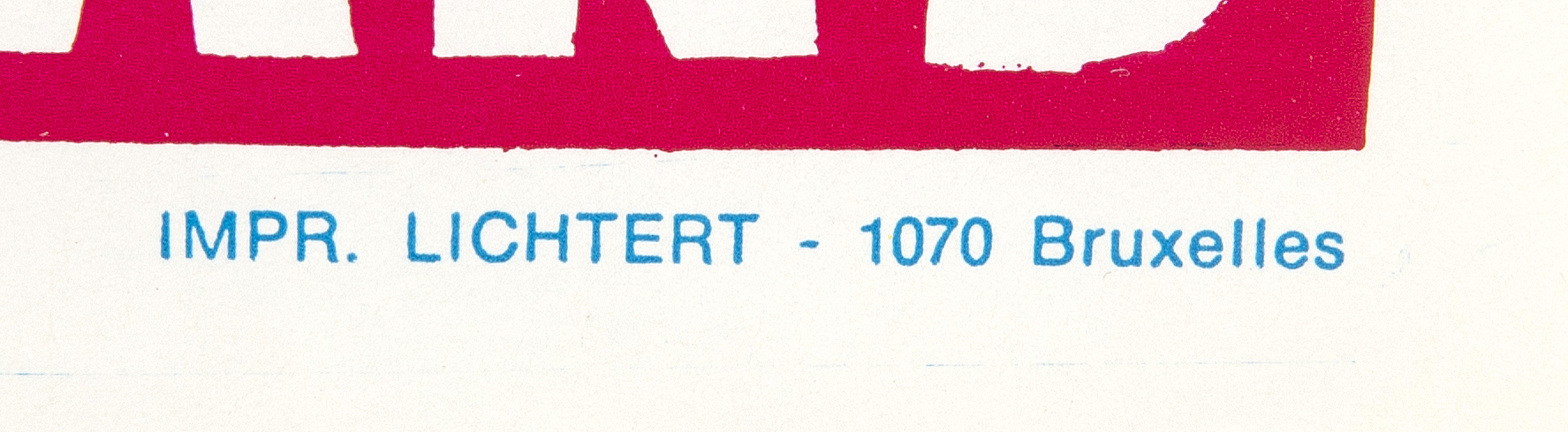 Filmaffisch James Bond "Bon Baisers de Russie" (From Russia with love ...