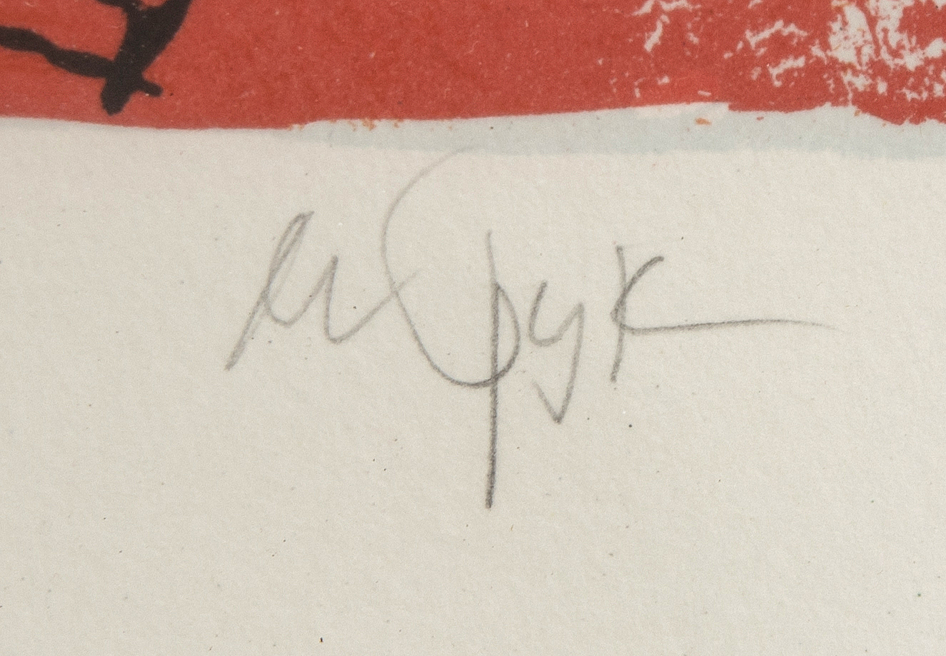 Madeleine Pyk, lithograph signed and numbered 234/330. - Bukowskis