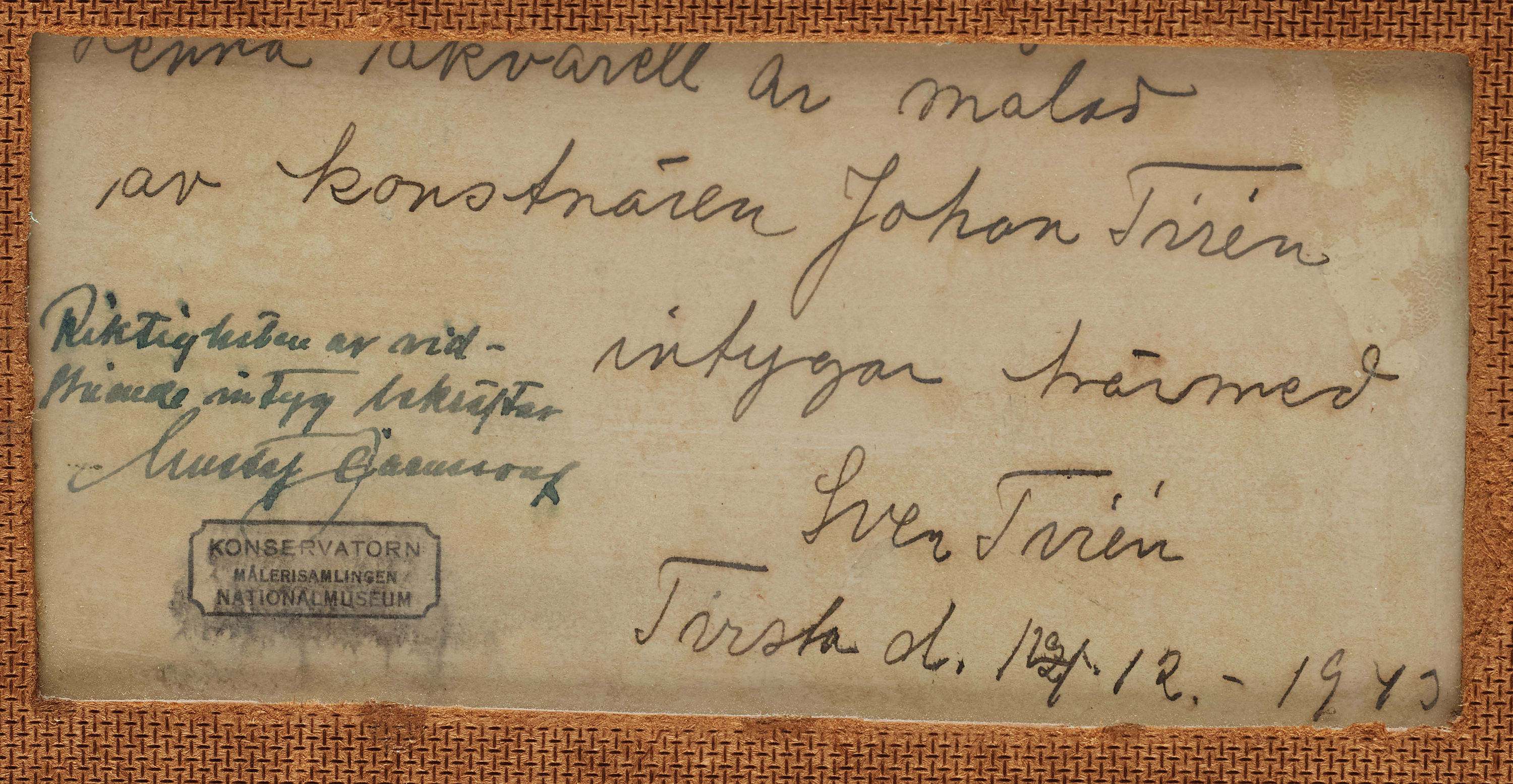 Johan Tirén, - Bukowskis