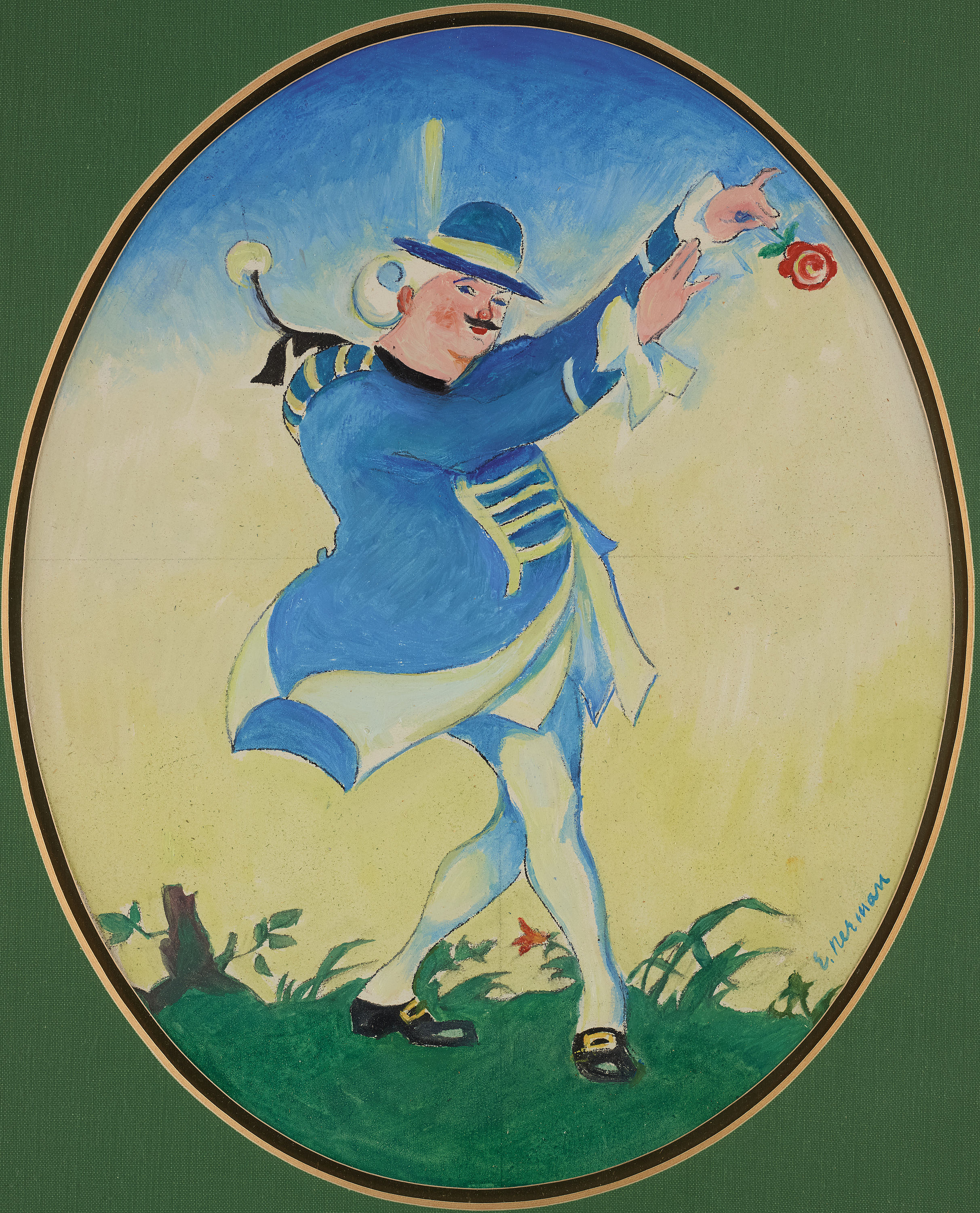 Einar Nerman, Man i uniform. - Bukowskis