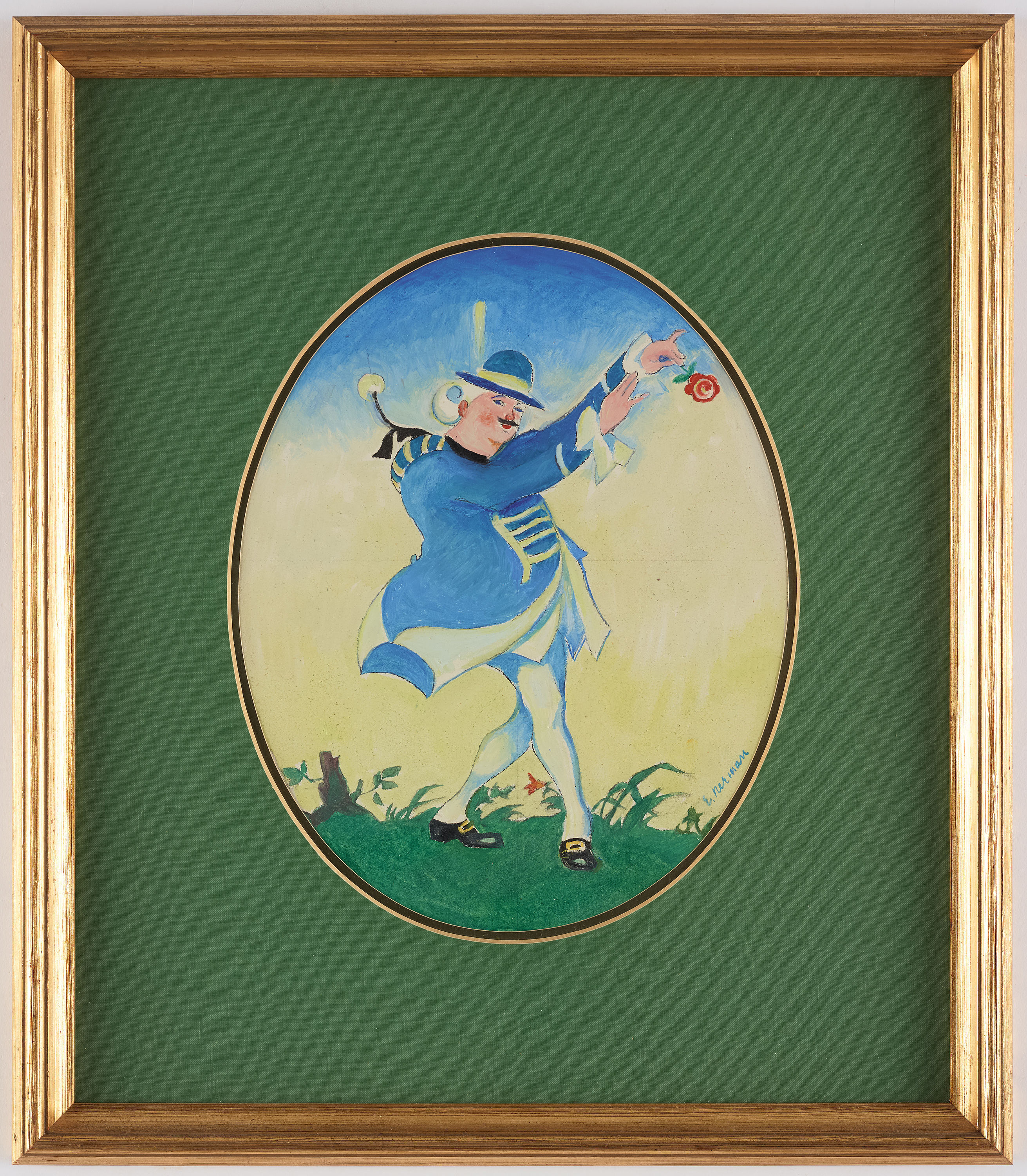 Einar Nerman, Man i uniform. - Bukowskis