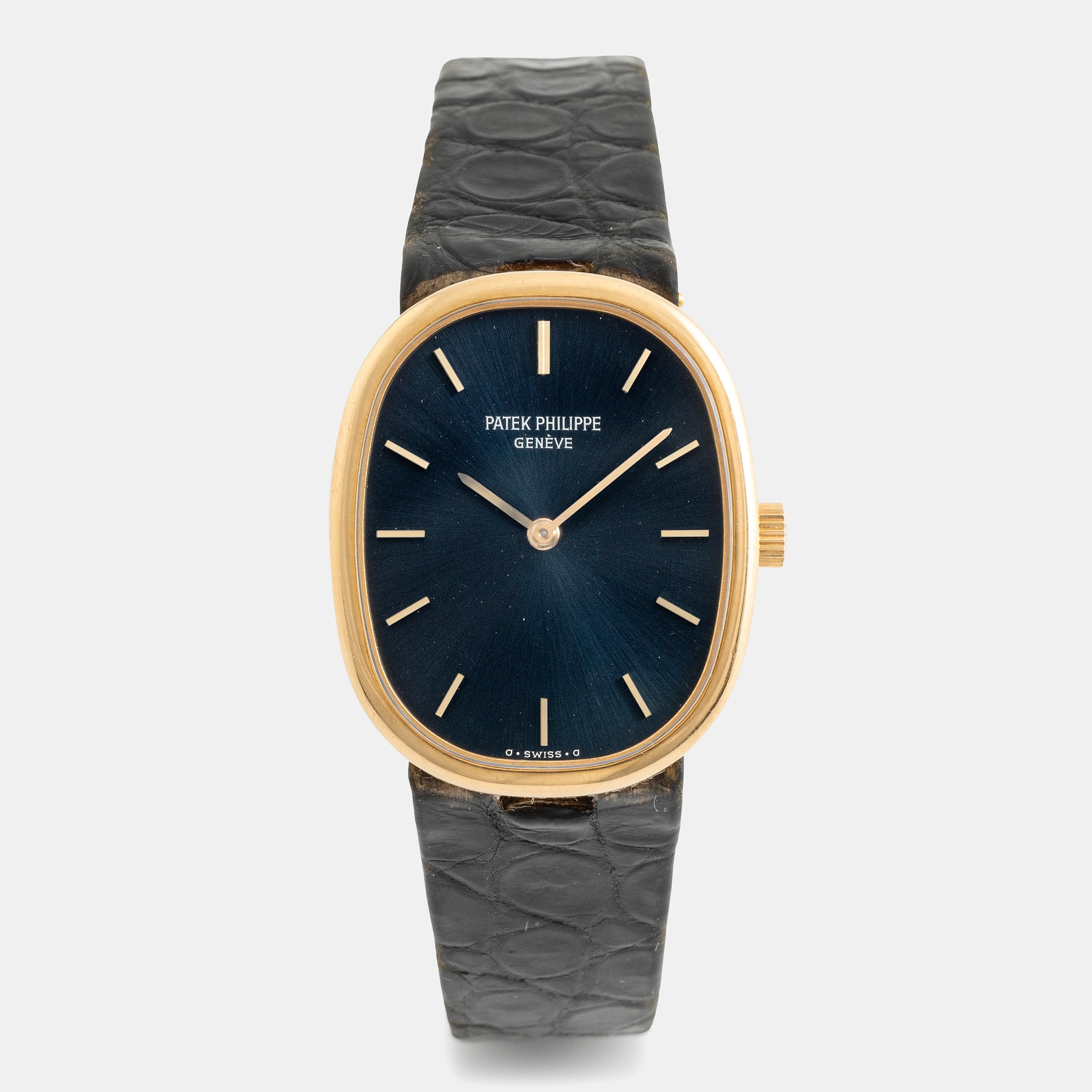Patek Philippe, Golden Ellipse, "Sigma Dial", ca 1980. - Bukowskis