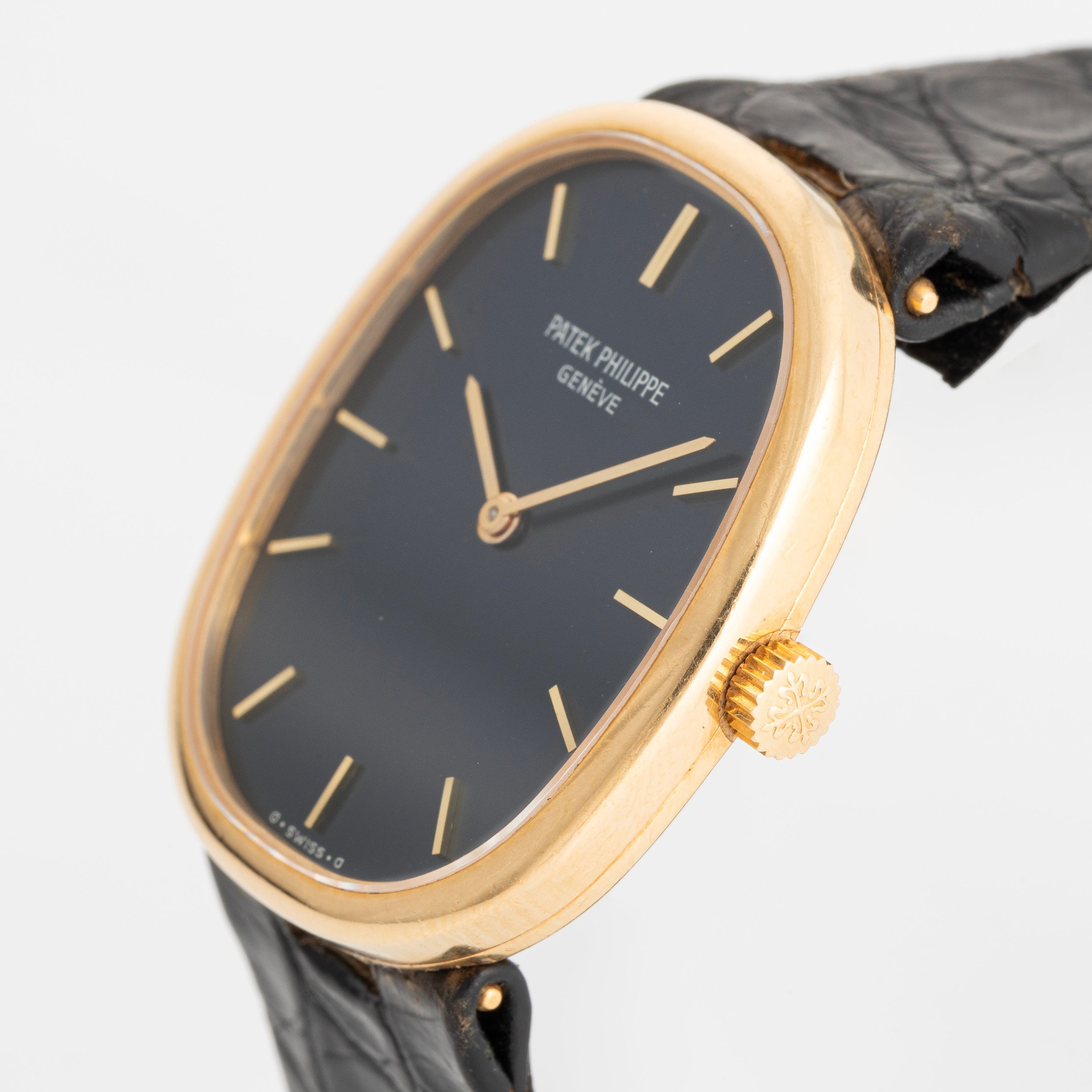 Patek Philippe, Golden Ellipse, "Sigma Dial", ca 1980. - Bukowskis