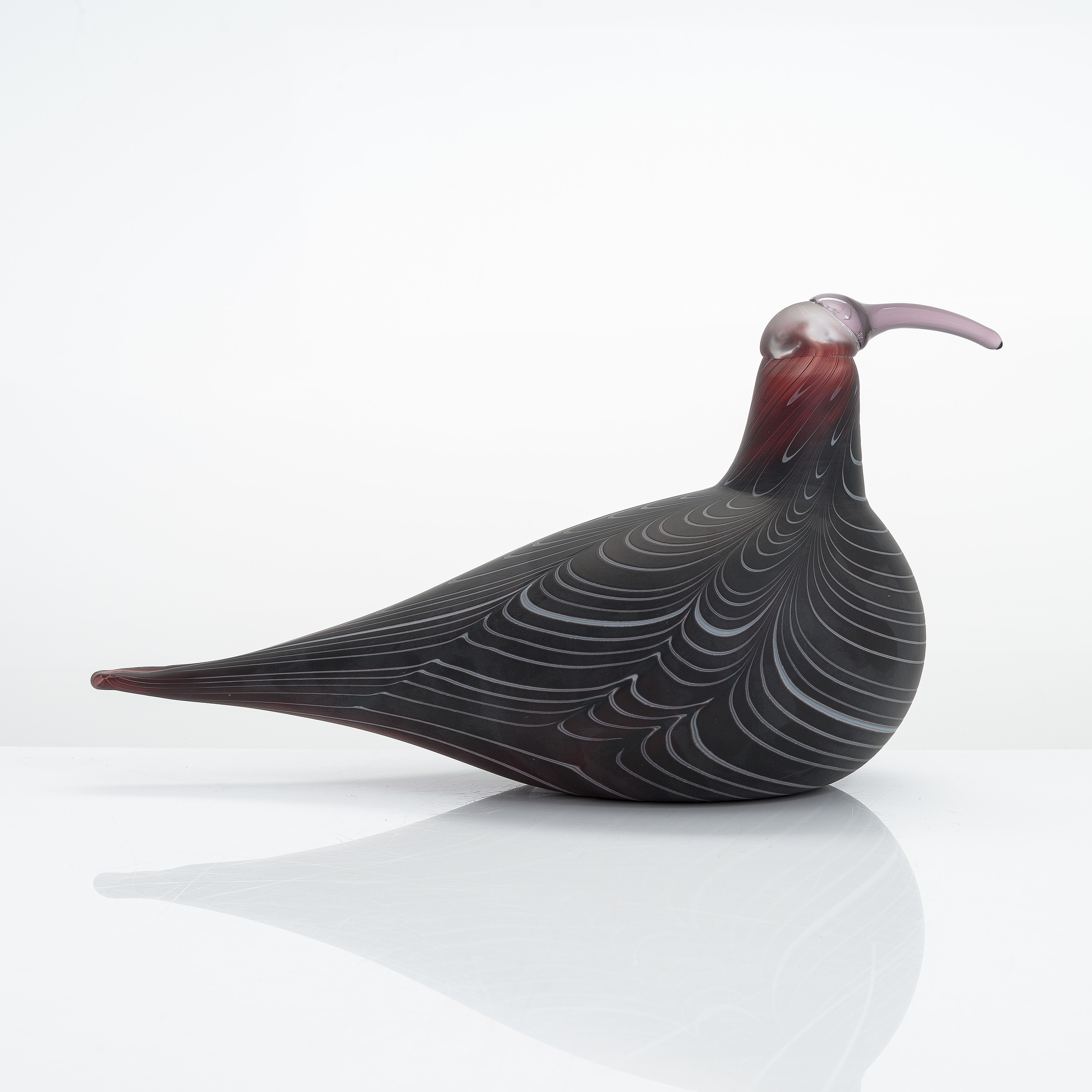 Oiva Toikka, a glass sculpture signed O. Toikka Nuutajärvi. - Bukowskis