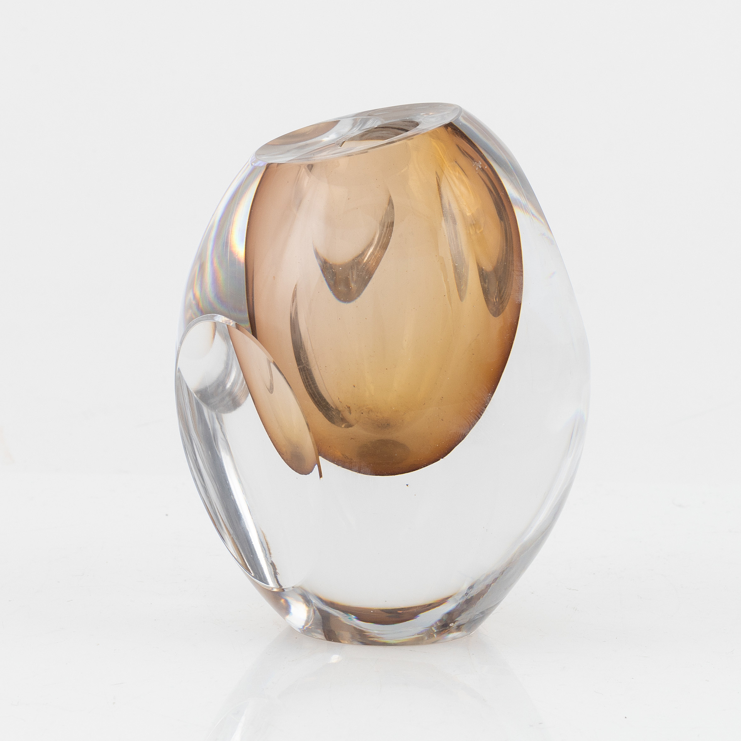 Mona Morales-Schildt, a 'Ventana' glass vase, Kosta. - Bukowskis